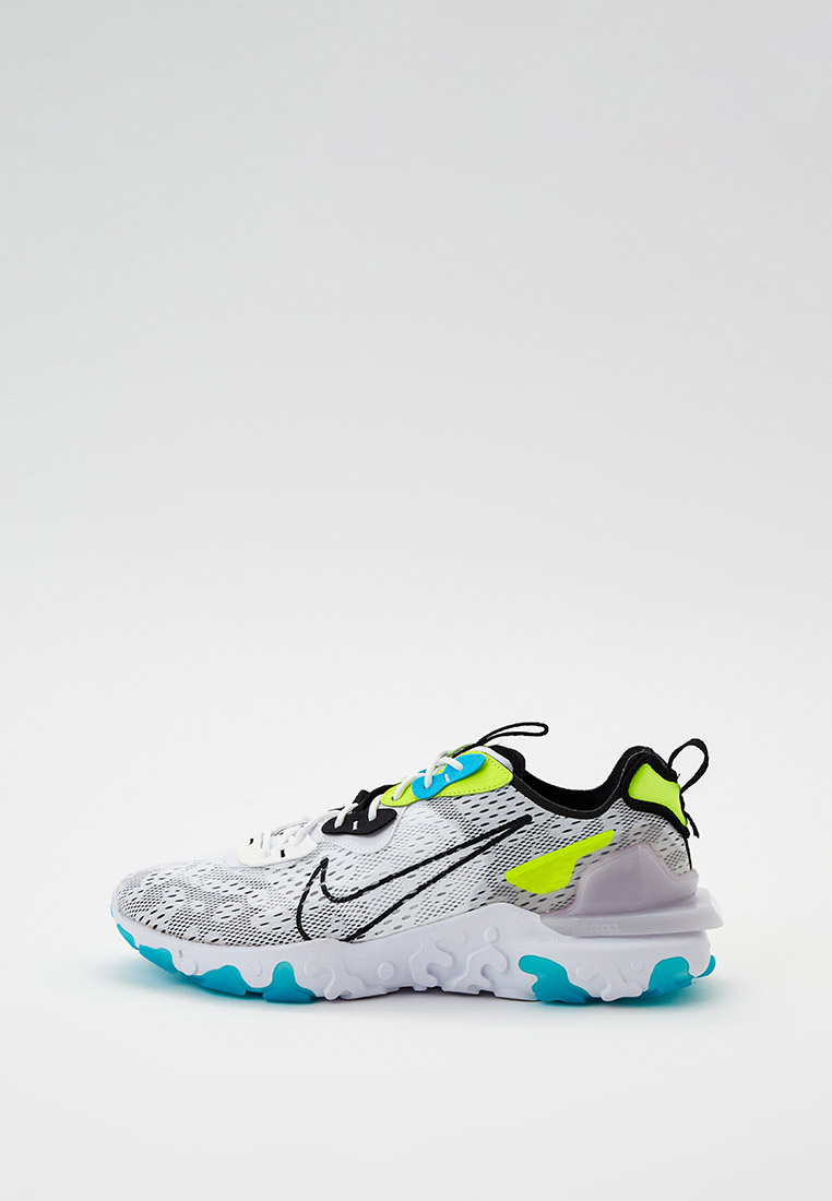 Кроссовки Nike NIKE REACT VISION WW, цвет: белый, RTLABZ418901 — купить в интернет-магазине Lamoda