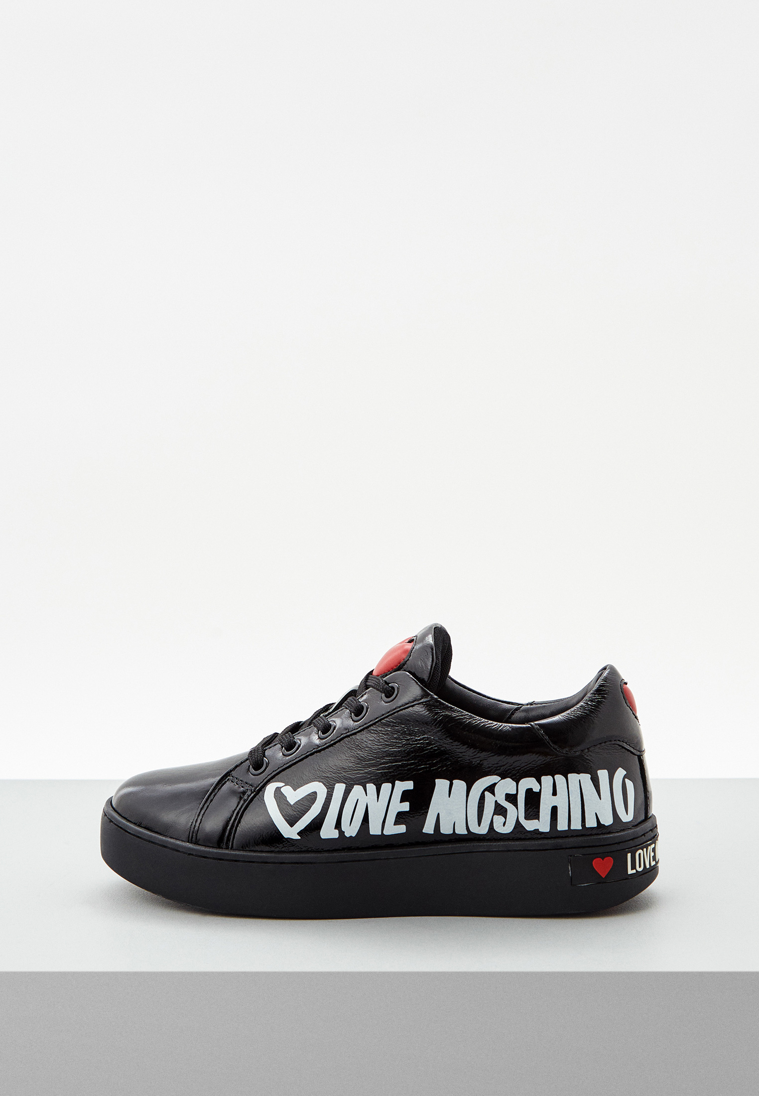 Кеды Love Moschino, цвет: черный, RTLABZ527901 — купить в интернет ...