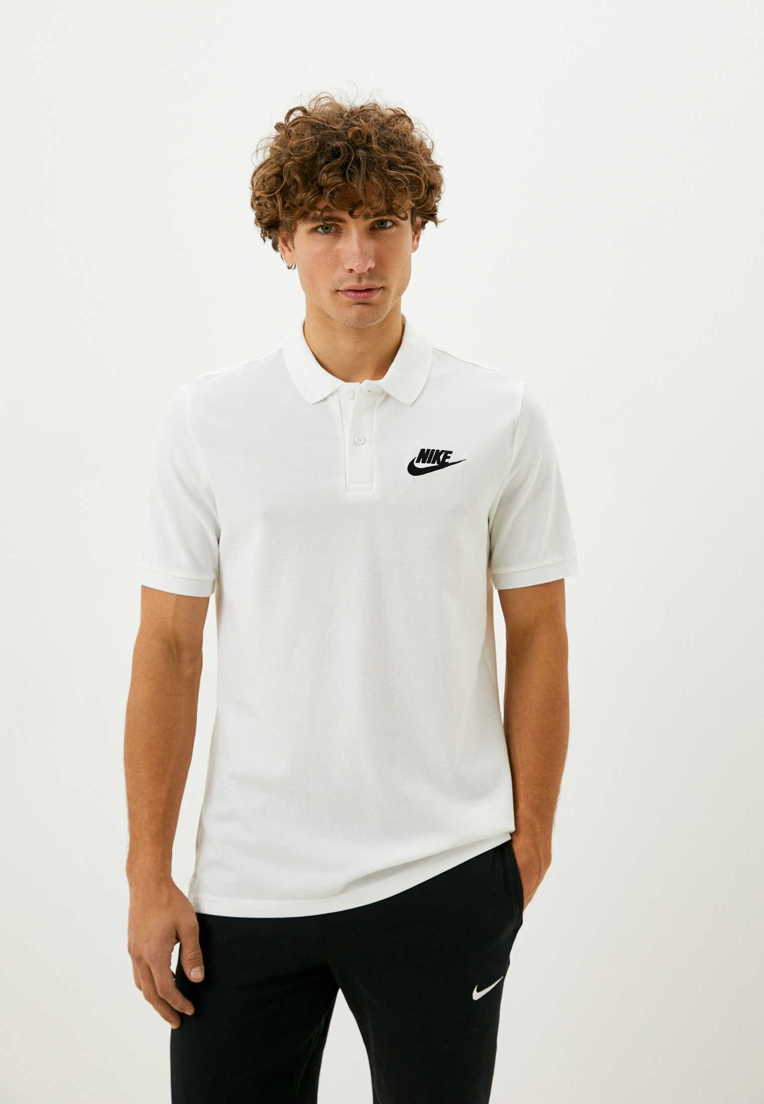 Поло Nike M NSW CE POLO MATCHUP PQ NFS, цвет: белый, RTLABZ665201 ...