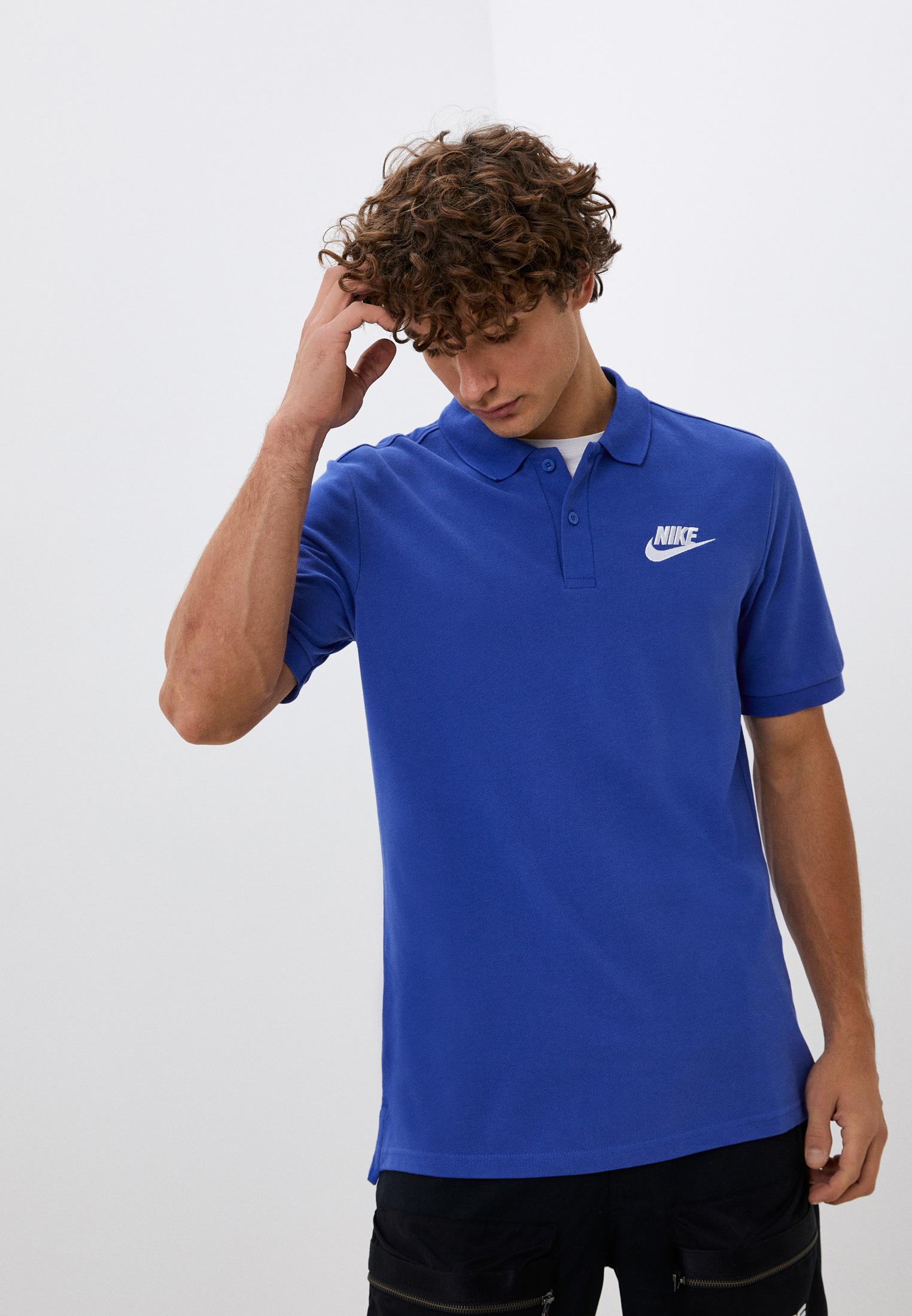 Поло Nike M NSW CE POLO MATCHUP PQ NFS, цвет: синий, RTLABZ810501 ...