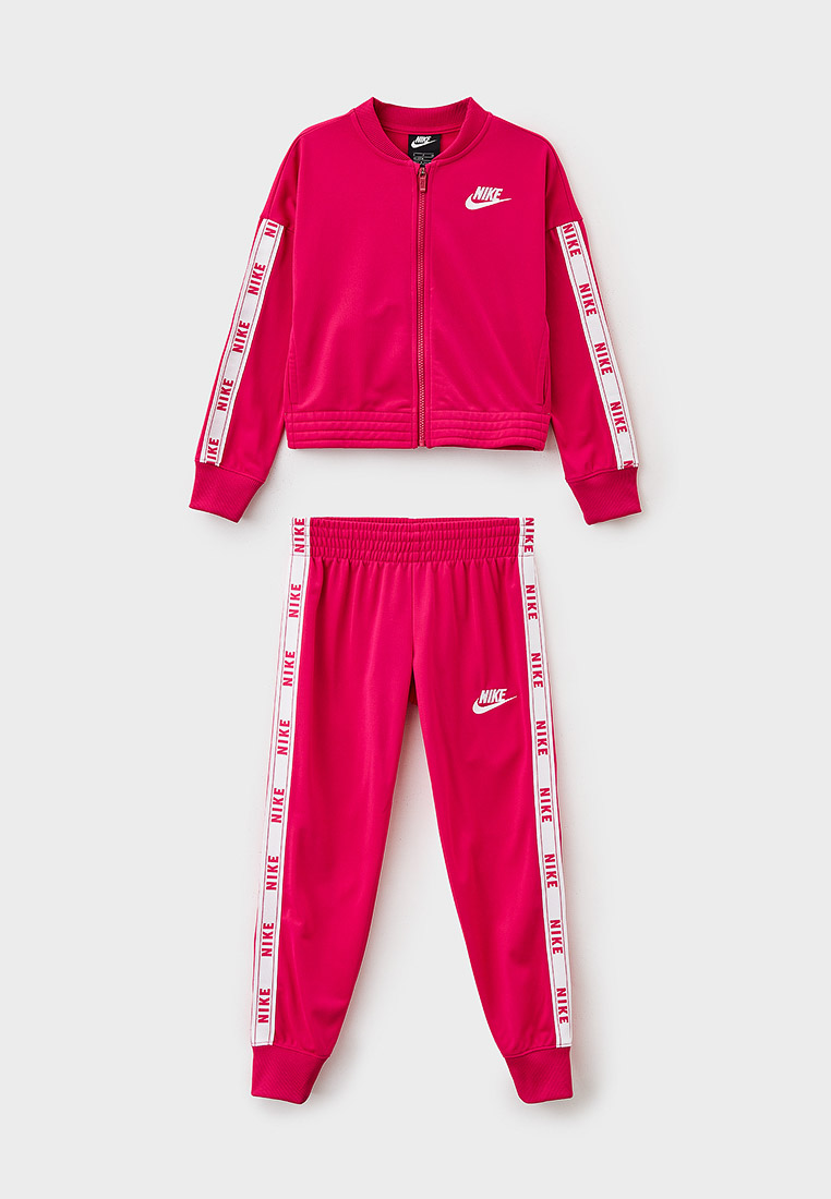 Костюм спортивный Nike G Nsw Trk Suit Tricot Nfs цвет фуксия