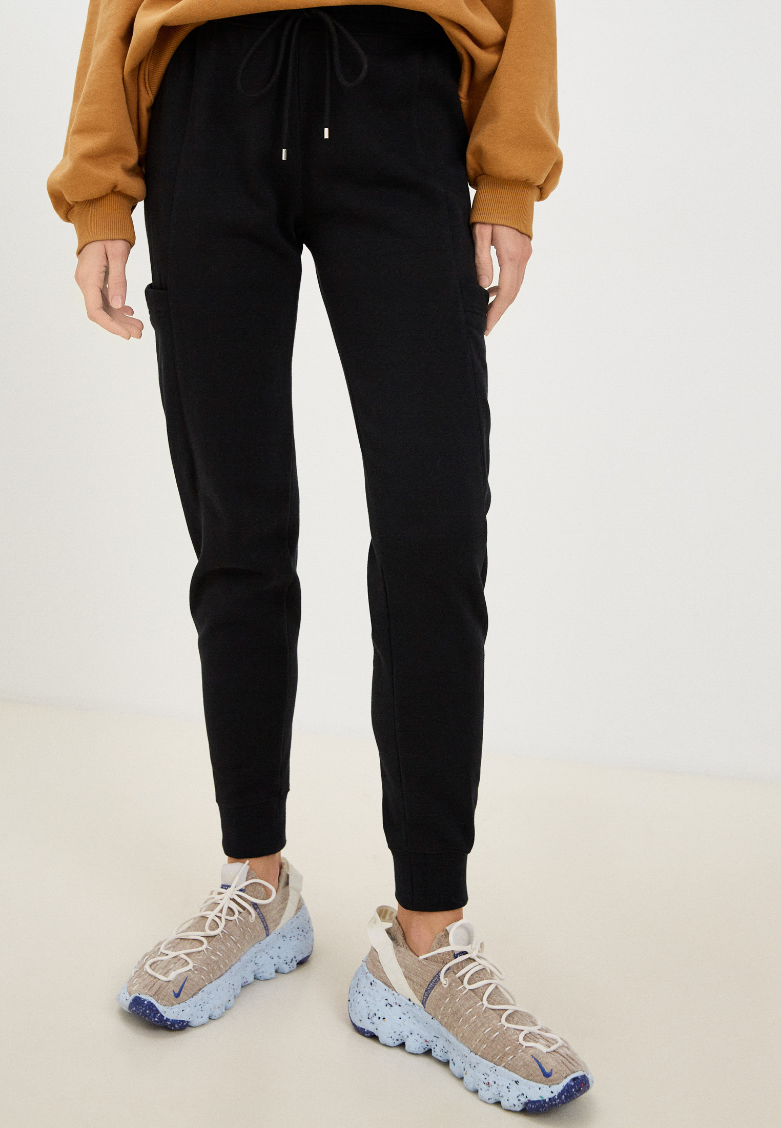 Брюки спортивные Nike W Nsw Air Pant Flc Mr цвет черный Rtlabz823001