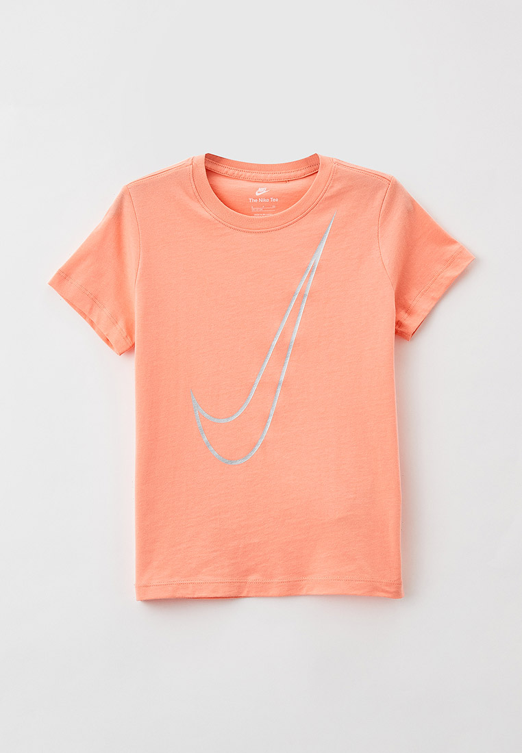 Футболка Nike G NSW TEE VICTORY SWOOSH FS, цвет: коралловый, RTLABZ830401 — купить в интернет ...