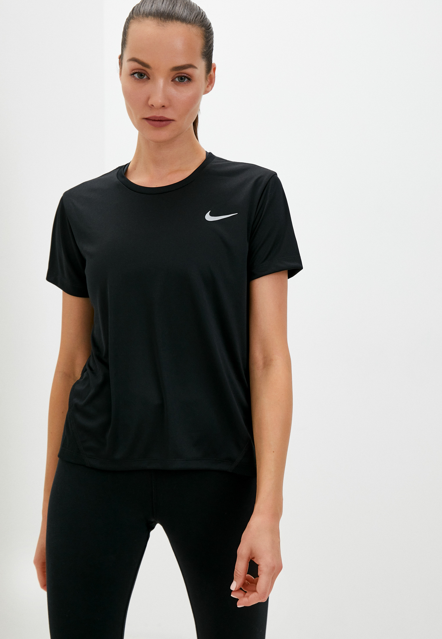 Футболка спортивная Nike Miler Women's Short-Sleeve Running Top, цвет ...