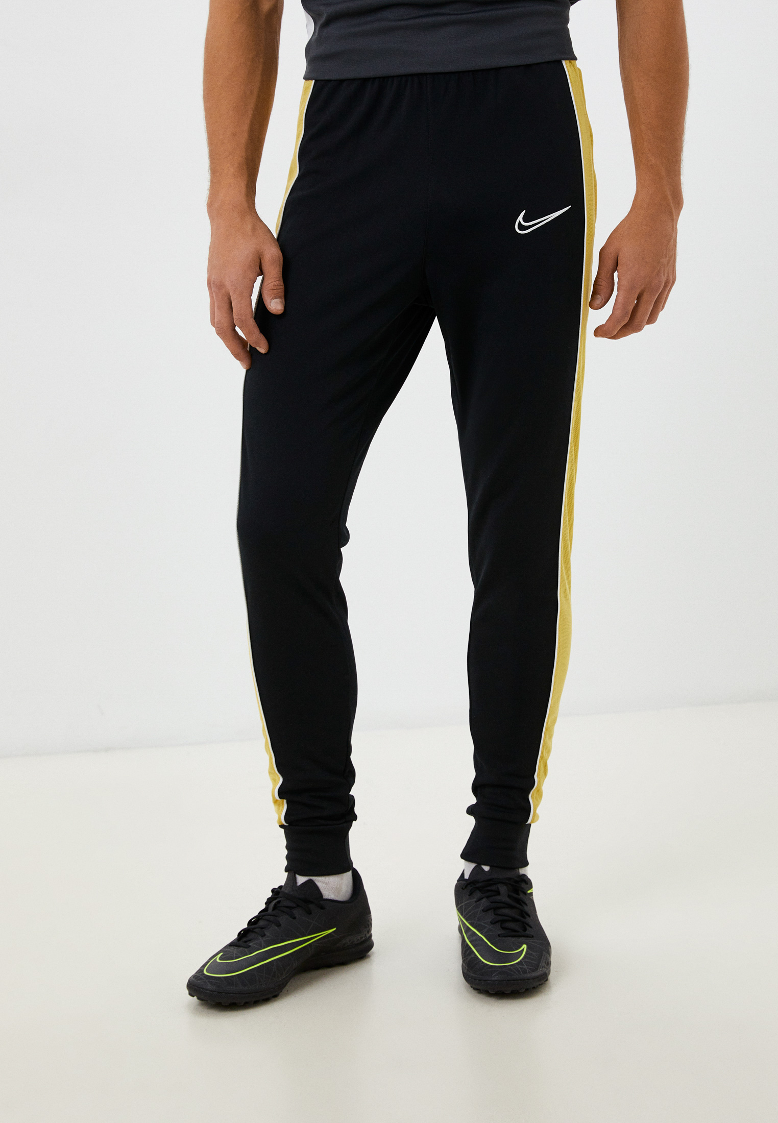 Брюки спортивные Nike M NK DF ACD TRK PNT KP FP JB, цвет: черный ...