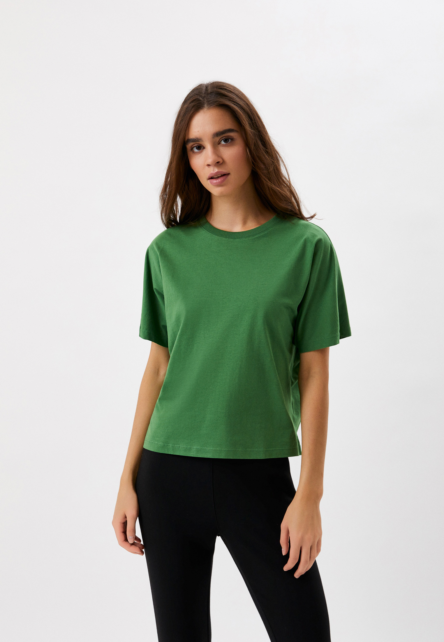 Футболка UNIQLO, цвет: зеленый, RTLACA437401 — купить в интернет ...