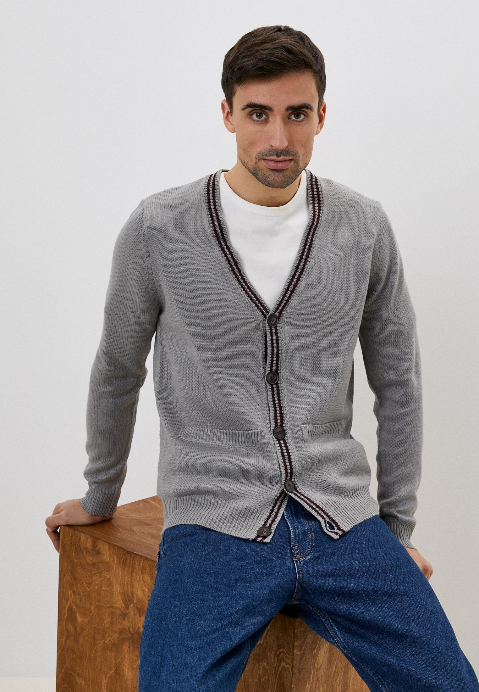 Кардиган Brave Soul, цвет: серый, RTLACA494601 — купить в интернет ...