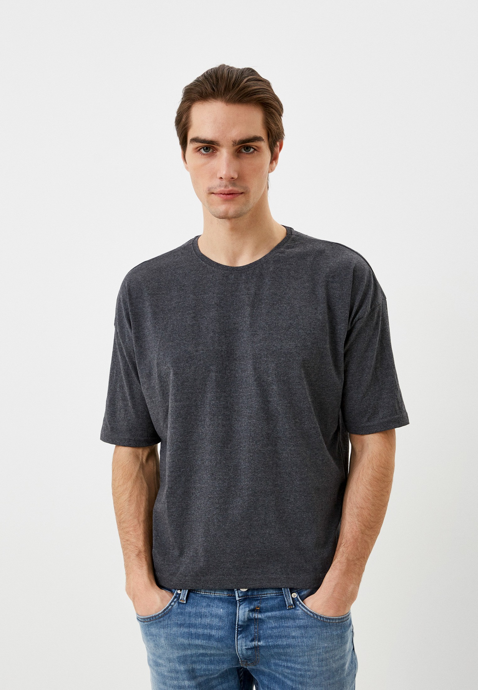 Футболка Trendyol, цвет: серый, RTLACA815701 — купить в интернет ...