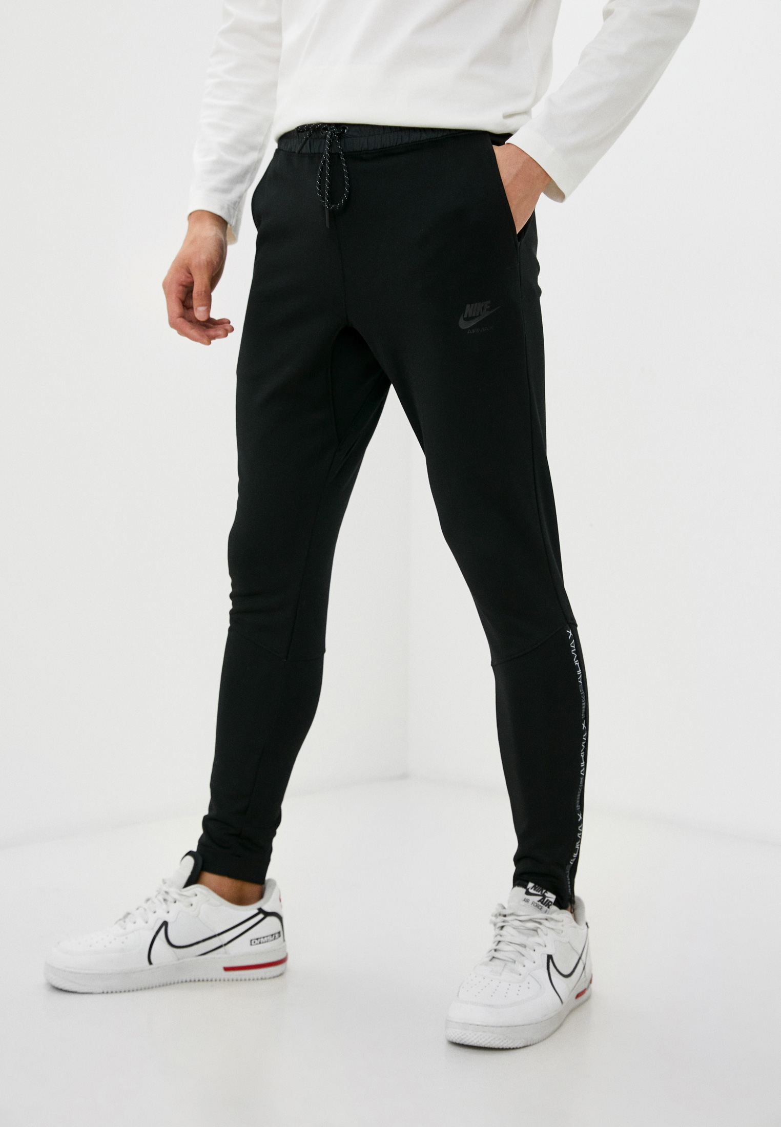 Брюки спортивные Nike, цвет: черный, RTLACB435301 — купить в интернет ...