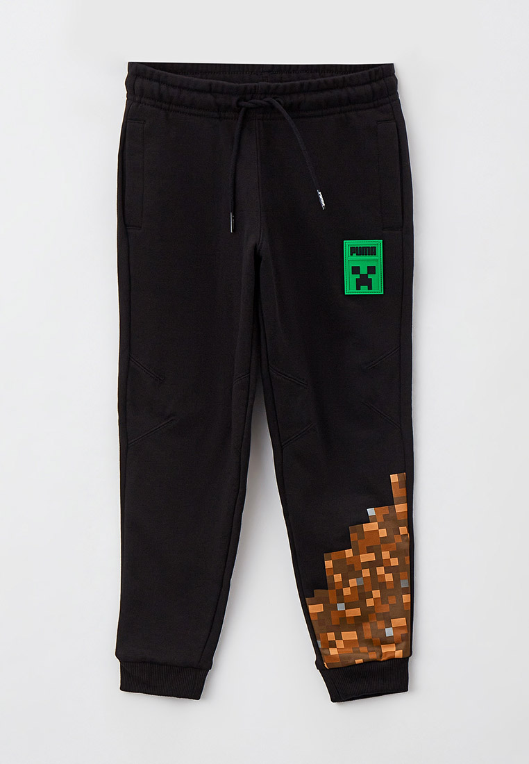 Брюки спортивные PUMA PUMA x MINECRAFT Sweatpants, цвет: черный ...