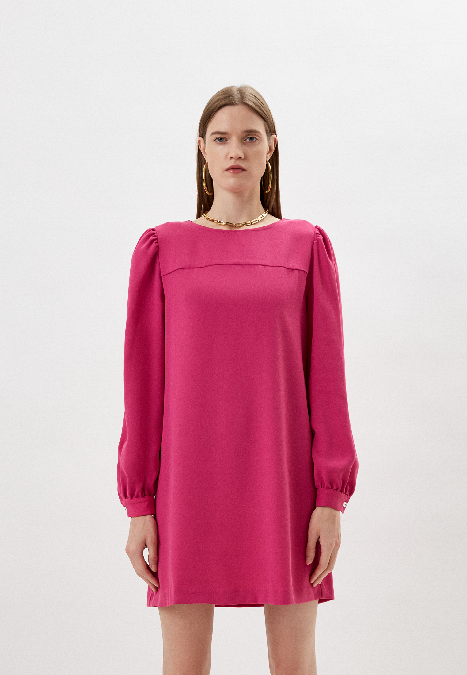 Платье Liu Jo, цвет: фуксия, RTLACB549601 — купить в интернет-магазине ...