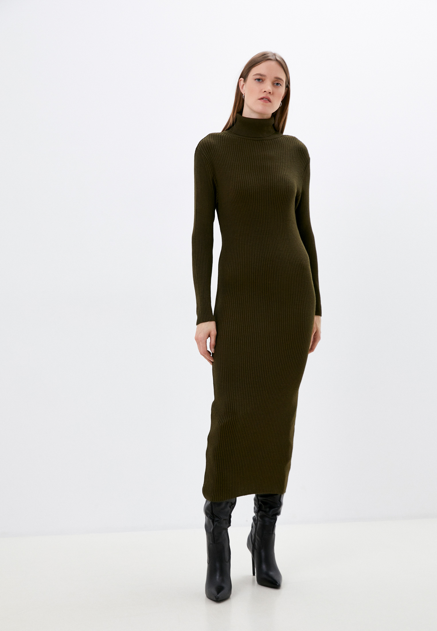 Платье Pink Orange, цвет: хаки, RTLACB994401 — купить в интернет ...