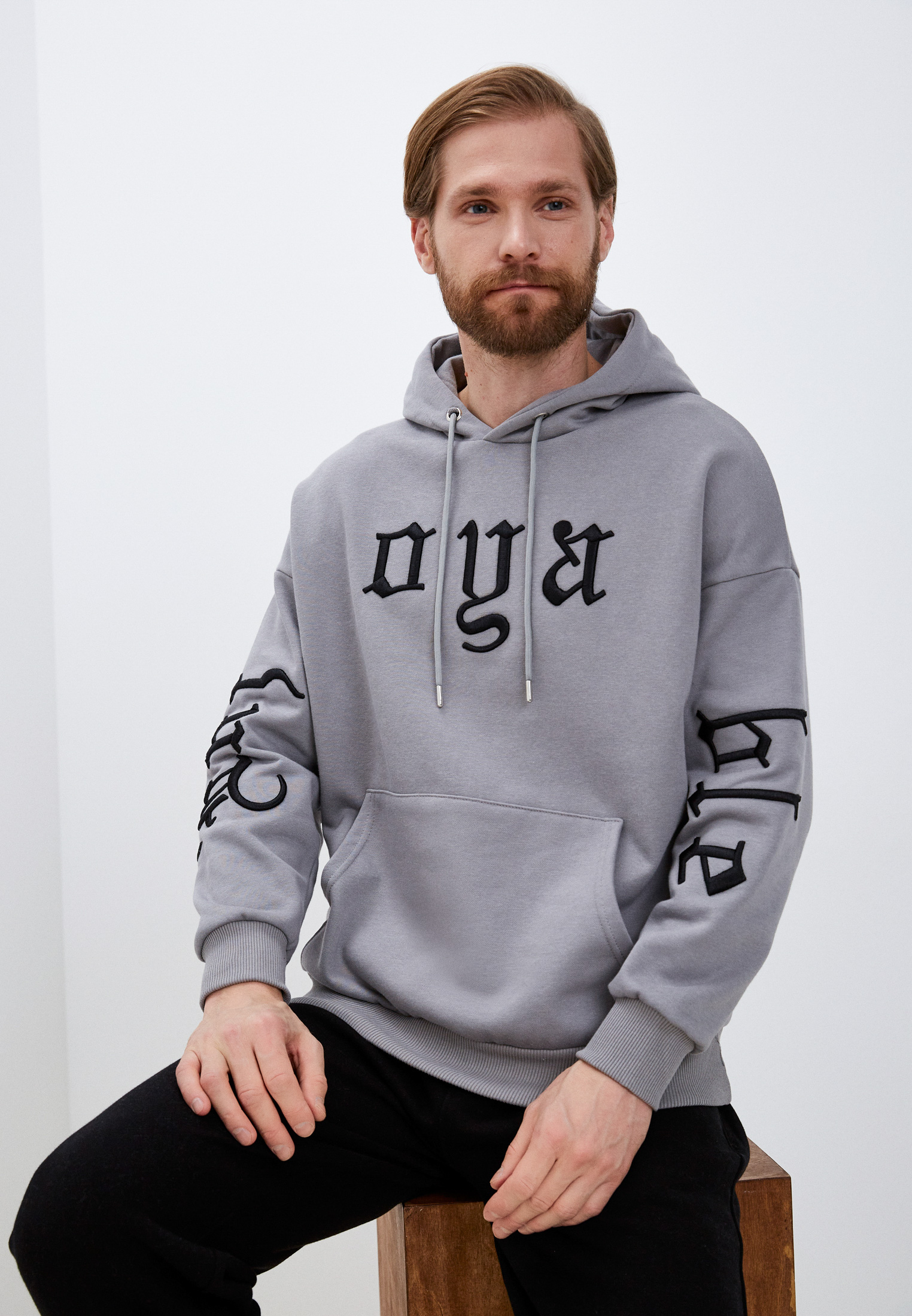 Худи Dali, цвет: серый, RTLACC985901 — купить в интернет-магазине Lamoda