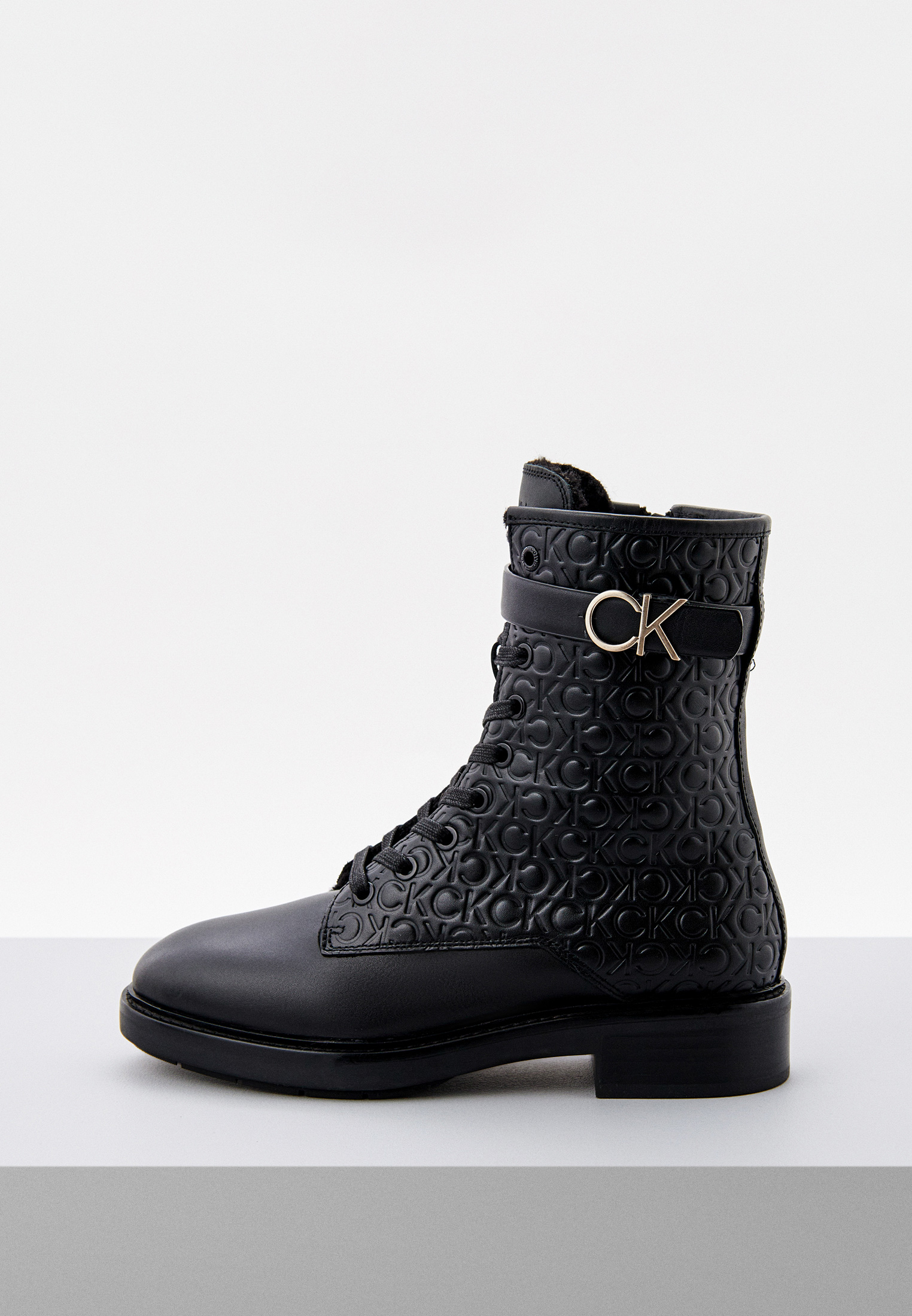 Ботинки Calvin Klein, цвет: черный, RTLACD114001 — купить в интернет ...