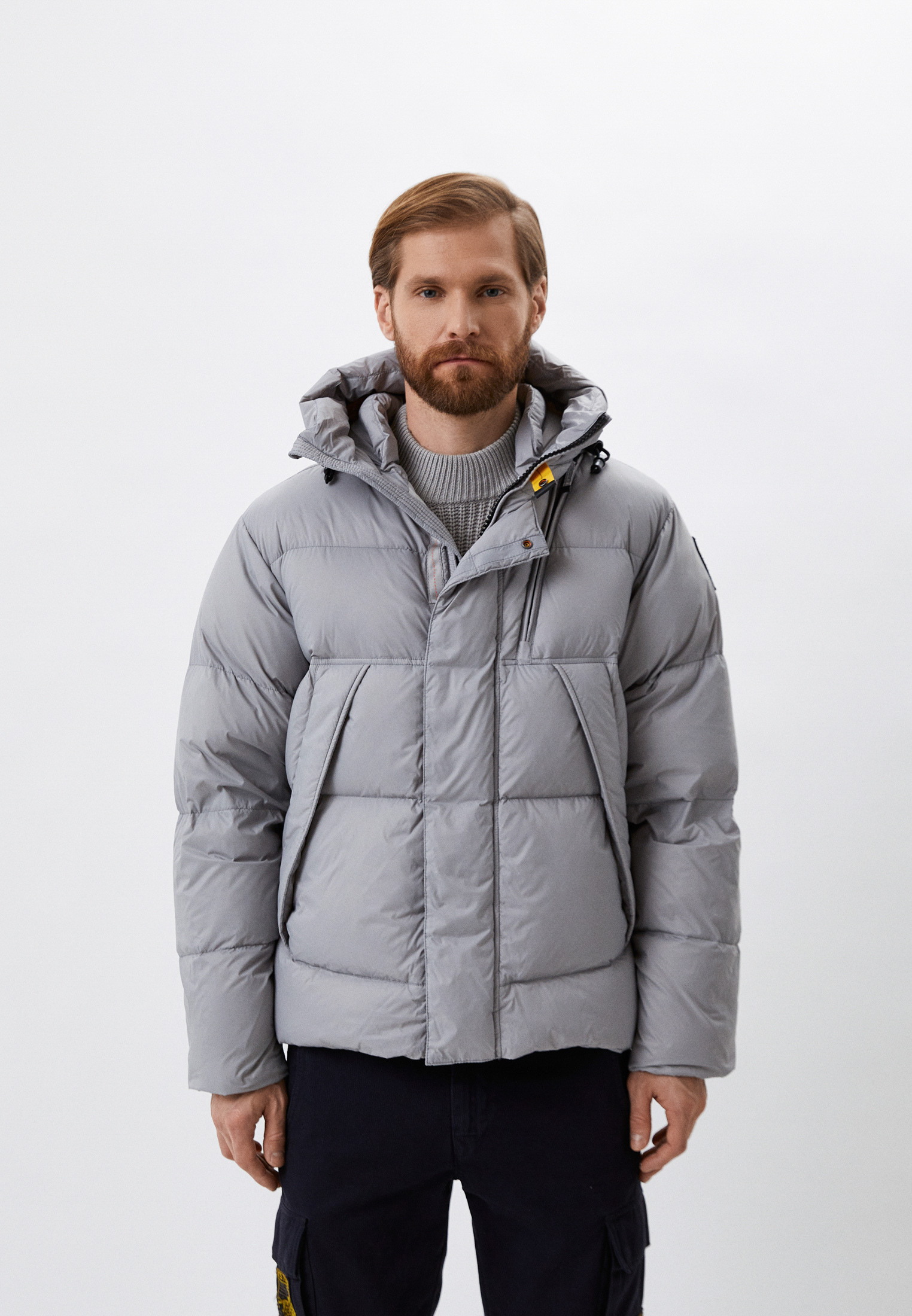 Пуховик Parajumpers, цвет: серый, RTLACD115801 — купить в интернет ...