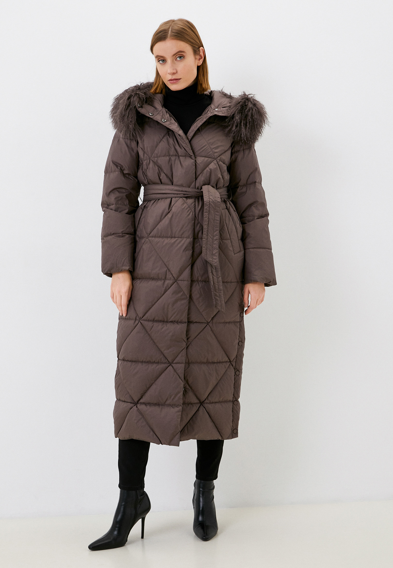 Пуховик Conso Wear, цвет: коричневый, RTLACD228701 — купить в интернет ...