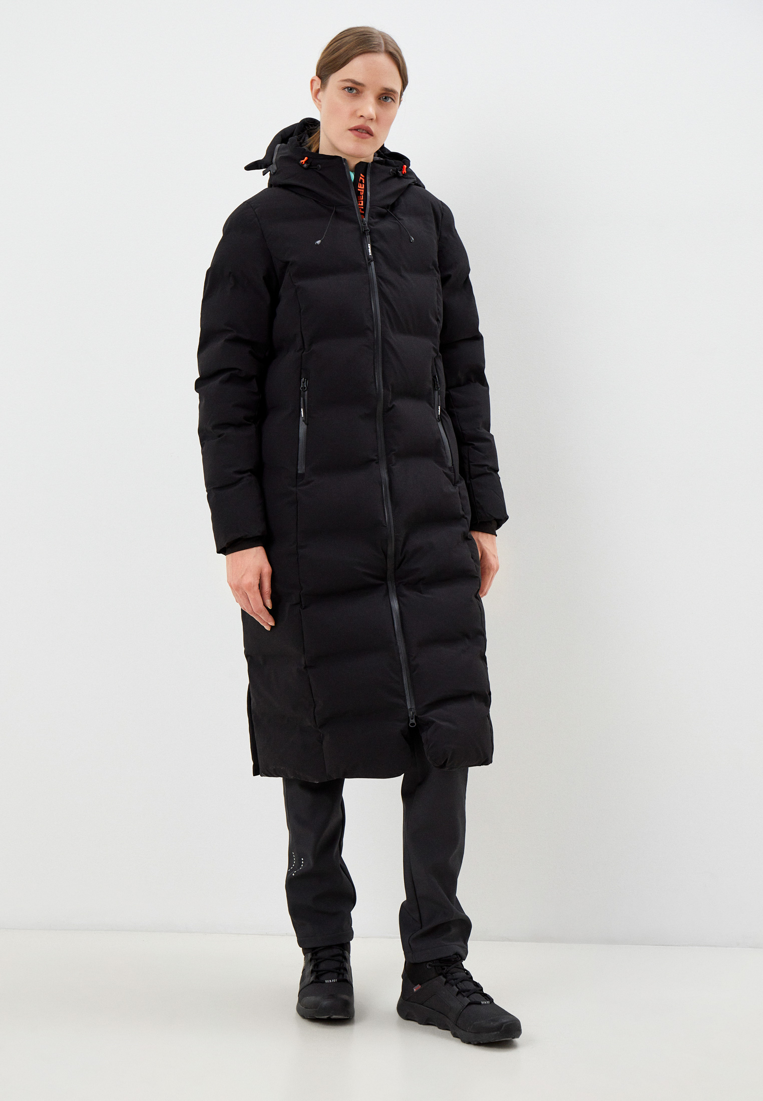 Куртка утепленная Icepeak ICEPEAK BRILON, цвет: черный, RTLACD308901 ...