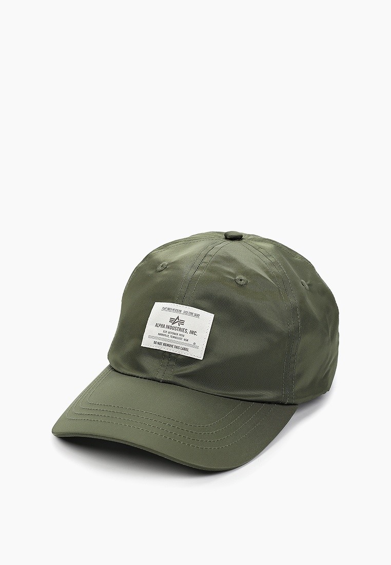 Бейсболка Alpha Industries ALPHA NYLON CAP, цвет: хаки, RTLACX708301 ...