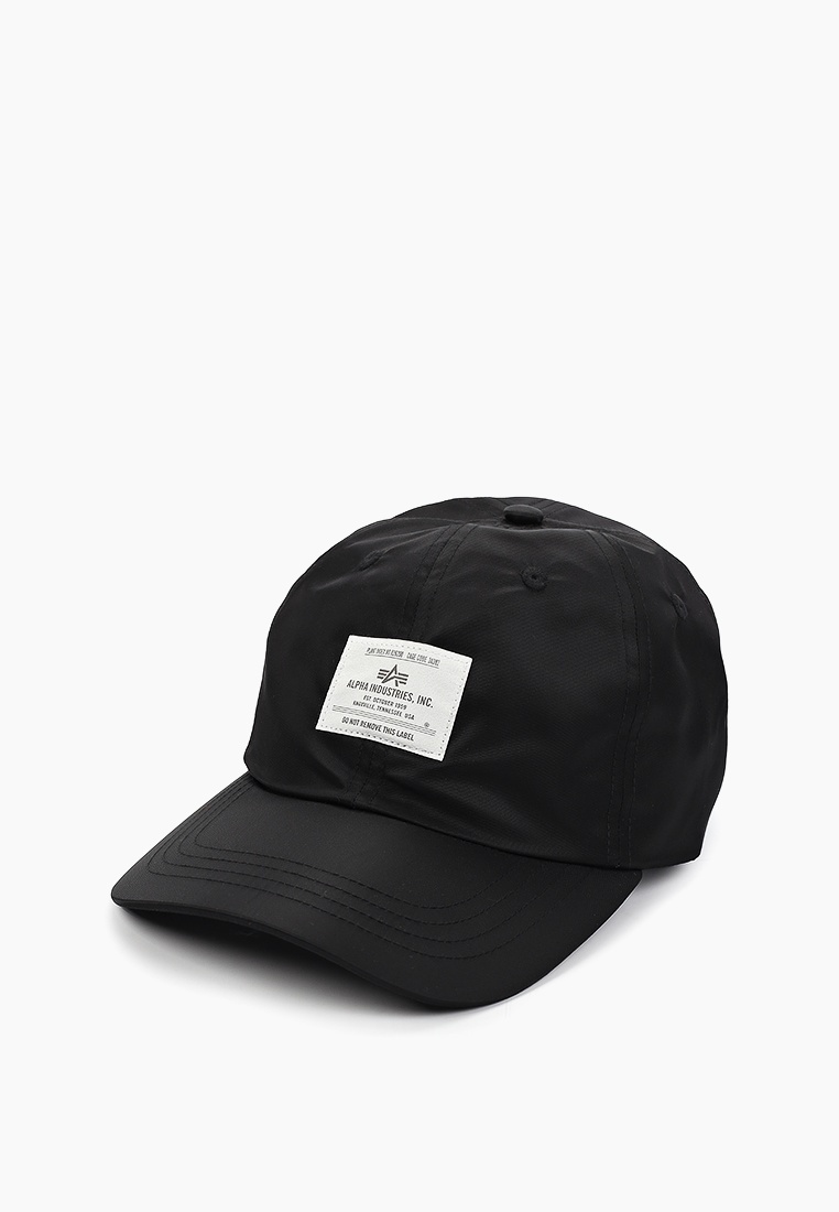 Бейсболка Alpha Industries ALPHA NYLON CAP, цвет: черный, RTLACX708201 ...