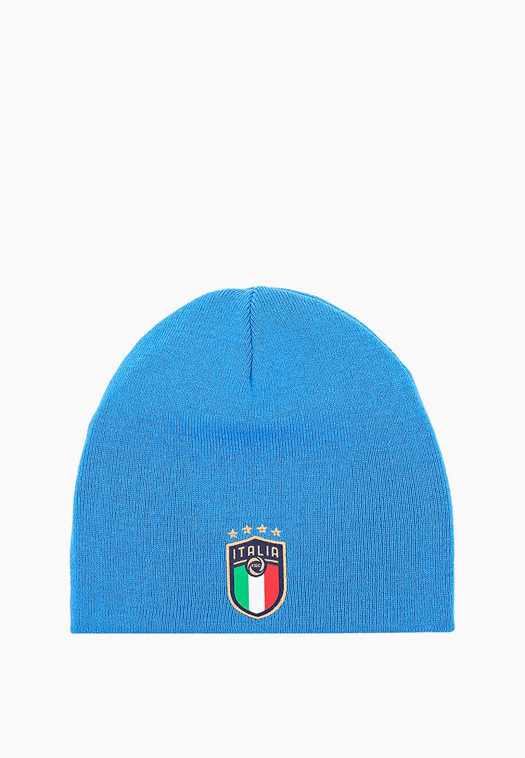 Шапка PUMA FIGC Reversible Beanie, цвет: голубой, RTLACD675201 — купить ...