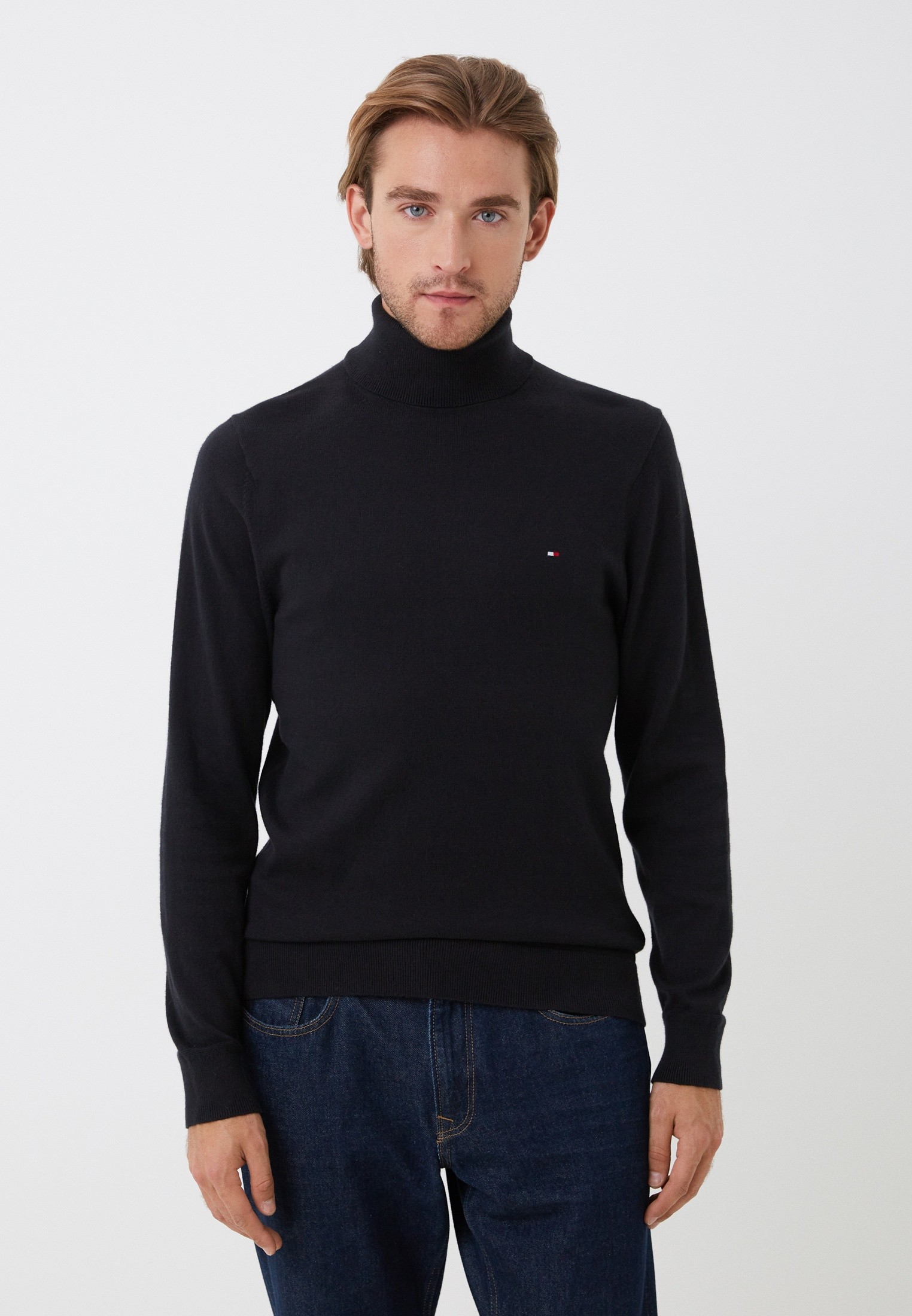 Водолазка Tommy Hilfiger, цвет: черный, RTLACD775502 — купить в ...