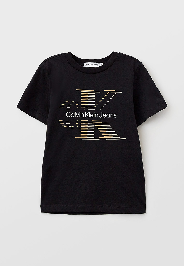 Футболка Calvin Klein Jeans цвет черный Rtlacd784701 — купить в