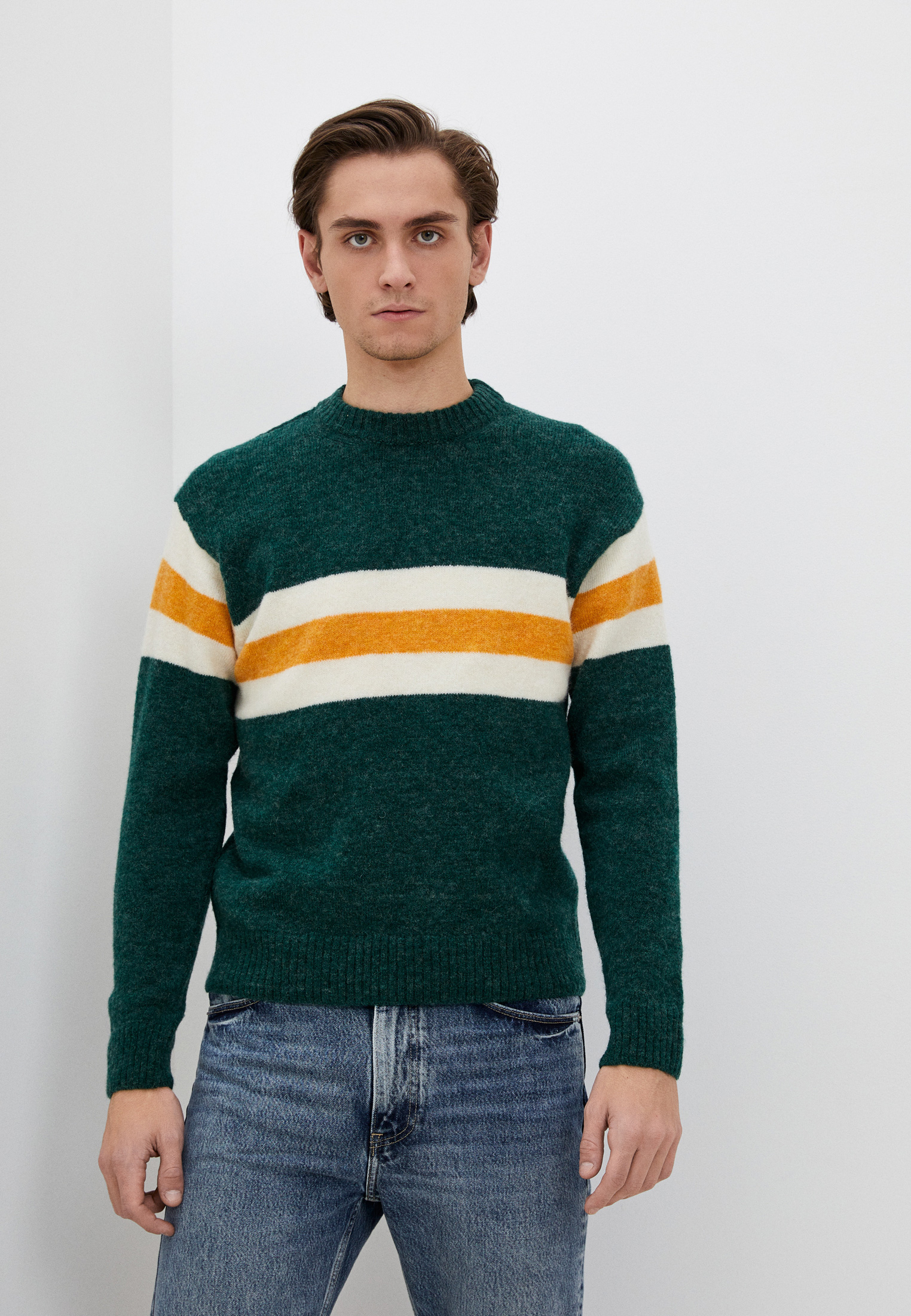 Джемпер United Colors of Benetton, цвет: зеленый, RTLACD882101 — купить ...