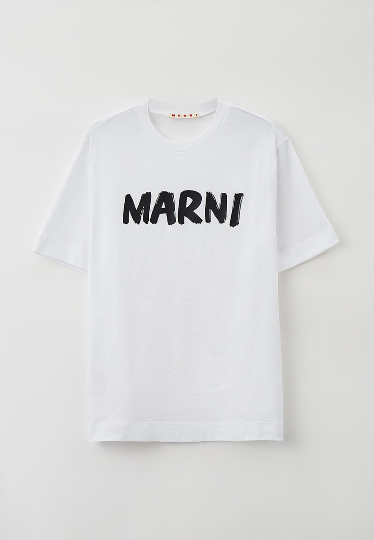 Футболка Marni, цвет: белый, RTLACD981401 — купить в интернет-магазине ...