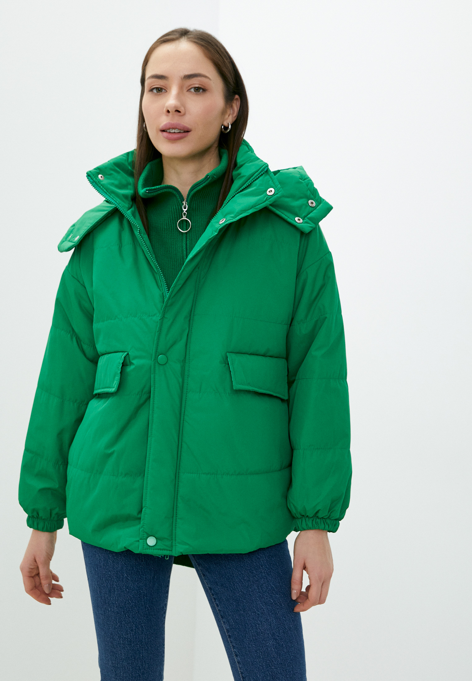 Куртка утепленная Izabella, цвет: зеленый, RTLACD994201 — купить в ...