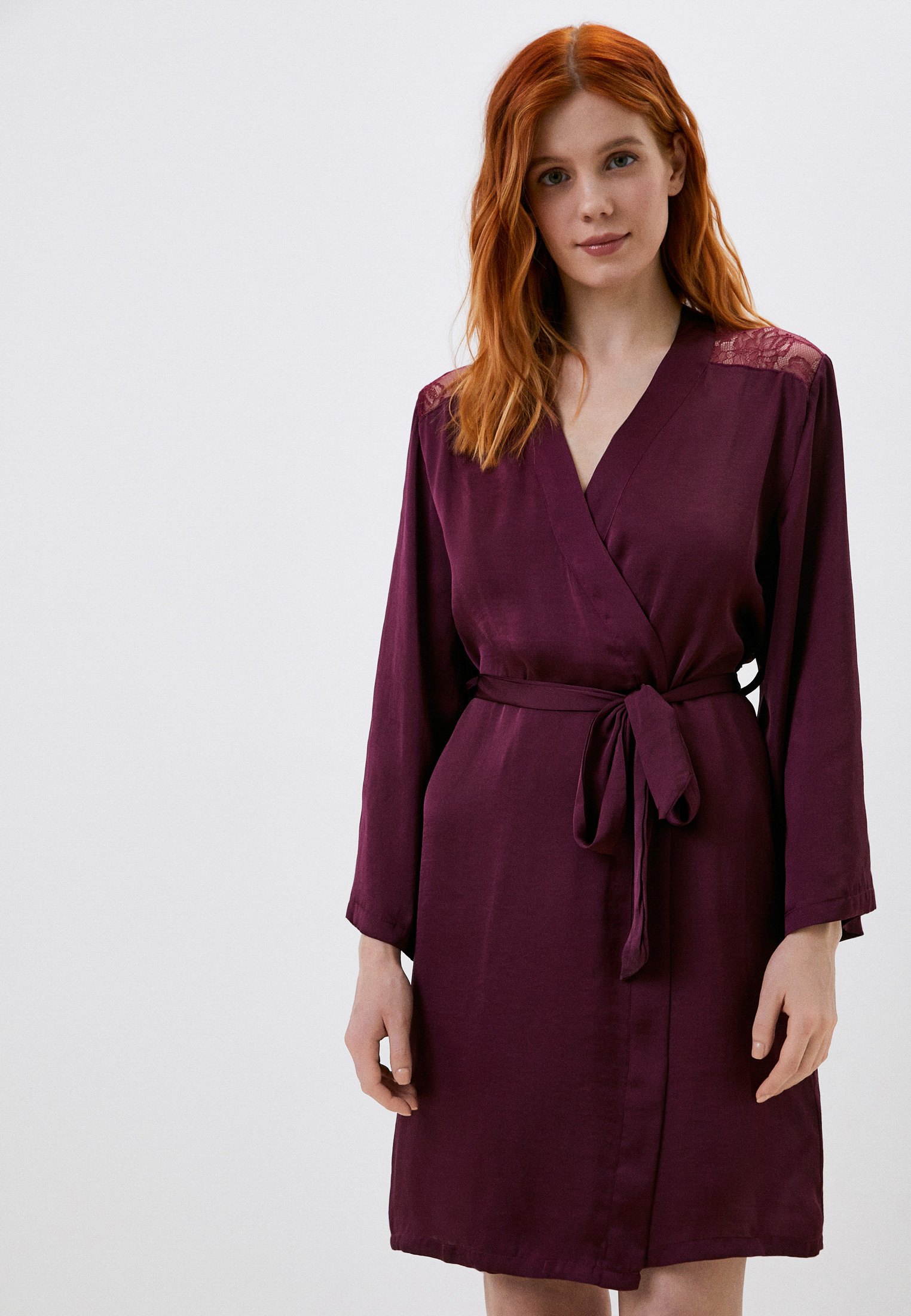 Халат домашний women'secret, цвет: фиолетовый, RTLACE138001 — купить в ...