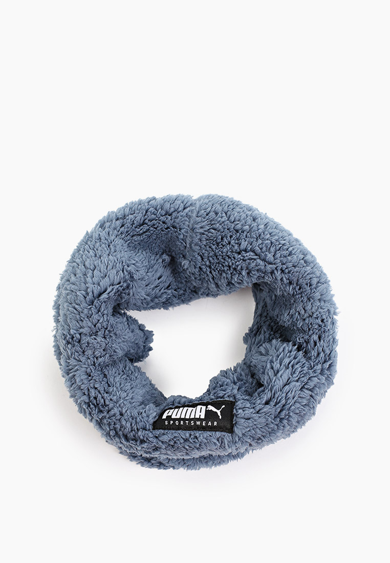 Снуд PUMA Teddy Neck Warmer Evening Sky-Platinum G, цвет: синий ...