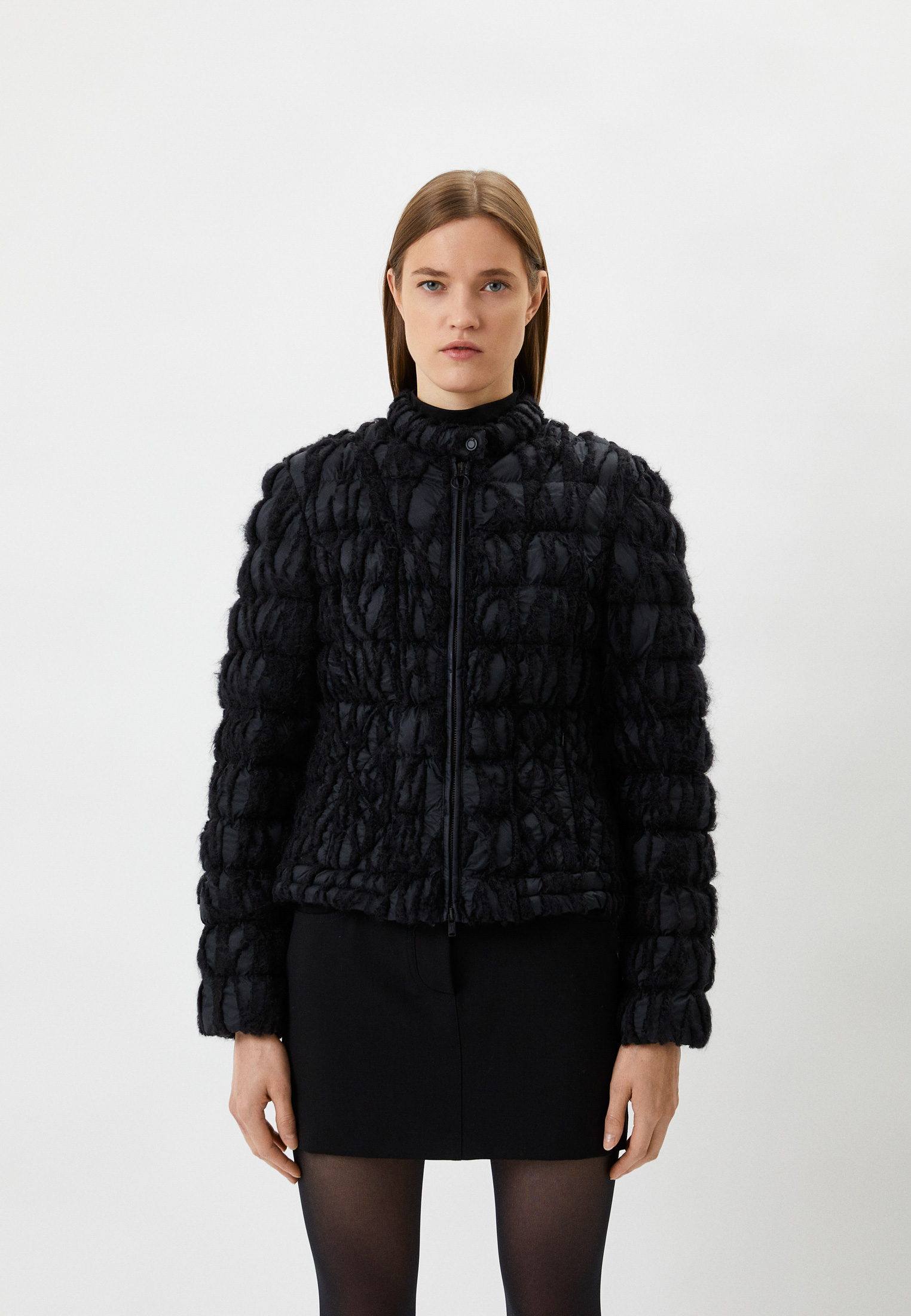 Куртка утепленная Trussardi, цвет: черный, RTLACE364601 — купить в ...