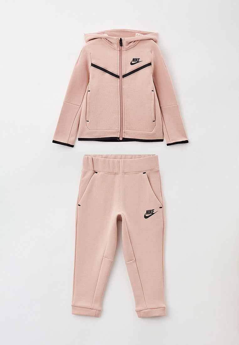 Костюм спортивный Nike NSW TECH FLEECE SET (TD), цвет: бежевый ...