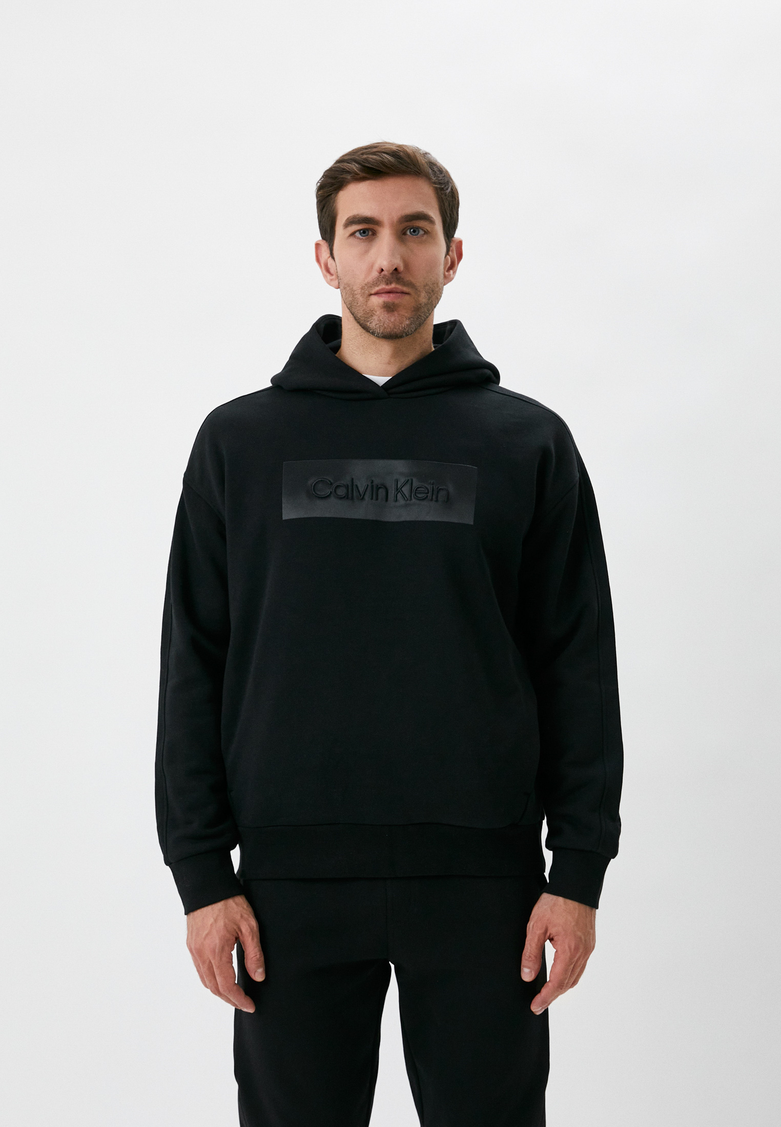 Худи Calvin Klein, цвет: черный, RTLACE514701 — купить в интернет ...