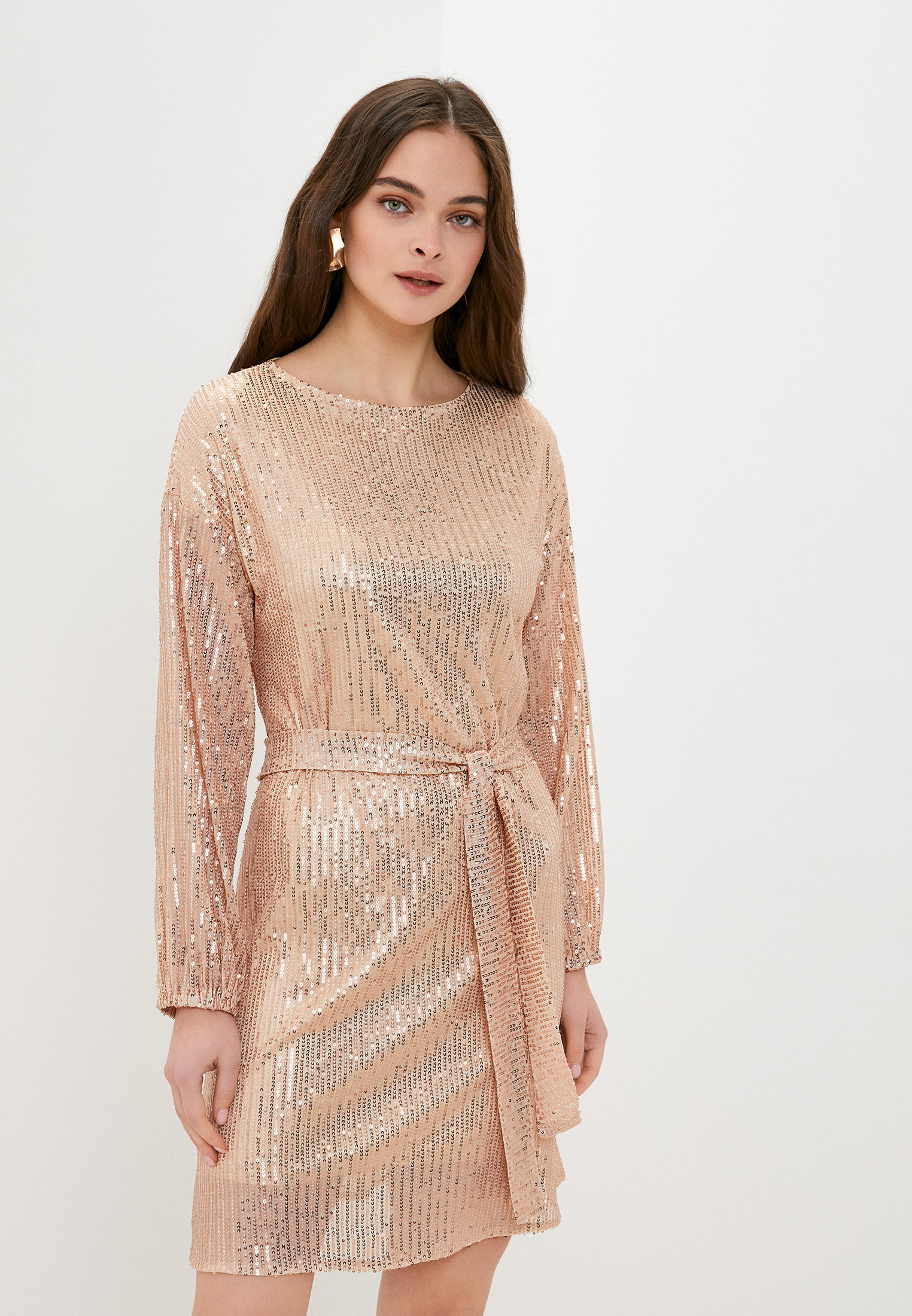 Платье UnicoModa, цвет: золотой, RTLACE515801 — купить в интернет ...