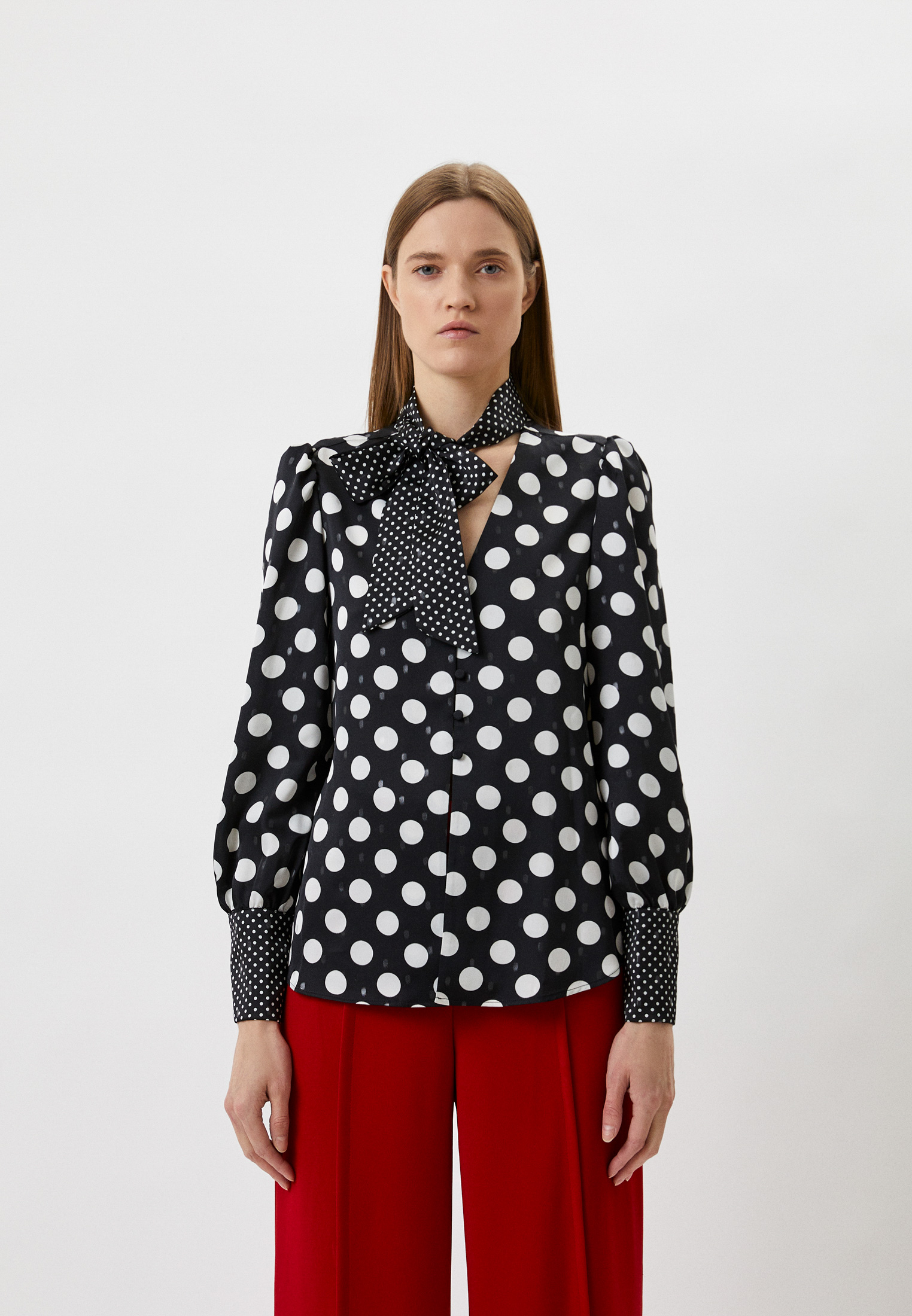 Блуза Max&Co GREGGIO, цвет: черный, RTLACE560001 — купить в интернет ...