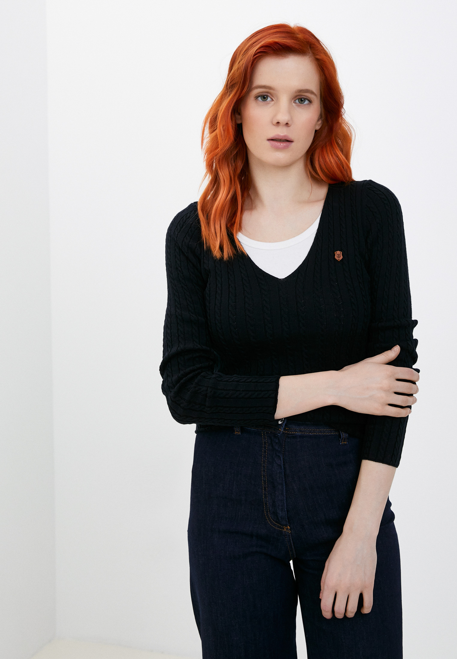 Пуловер Jimmy Sanders, цвет: синий, RTLACE628901 — купить в интернет ...