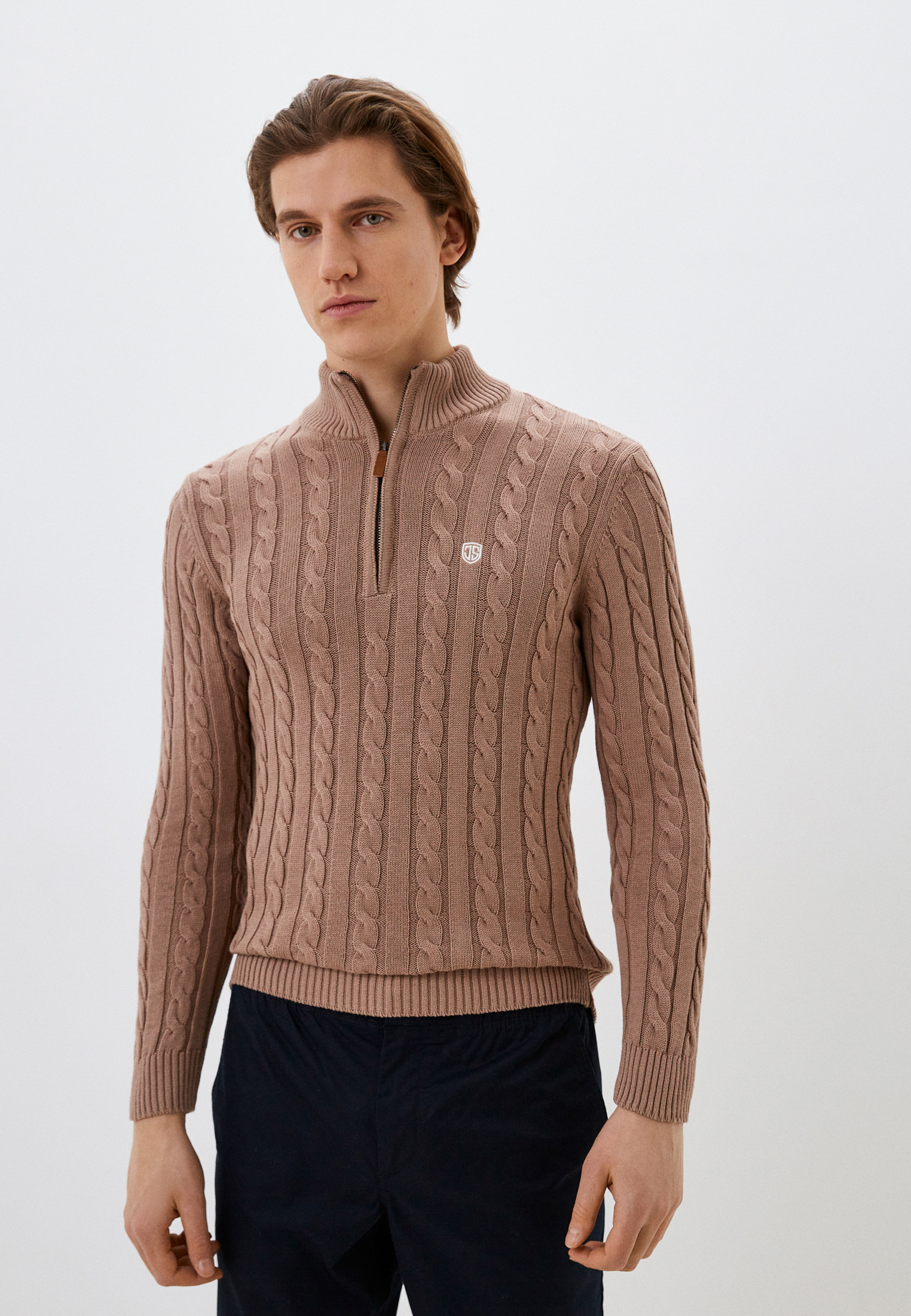 Джемпер Jimmy Sanders, цвет: бежевый, RTLACE629101 — купить в интернет ...