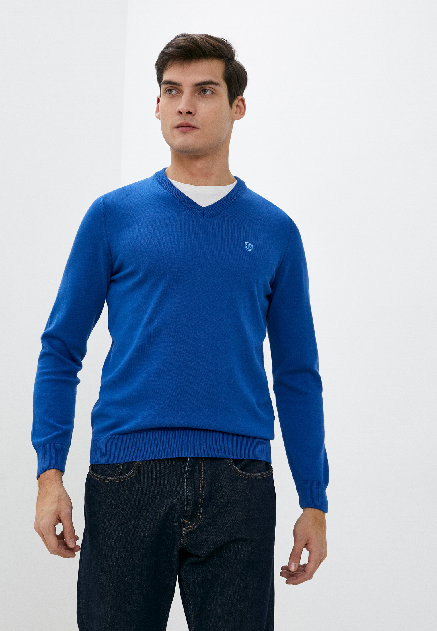 Пуловер Jimmy Sanders, цвет: синий, RTLACE630201 — купить в интернет ...