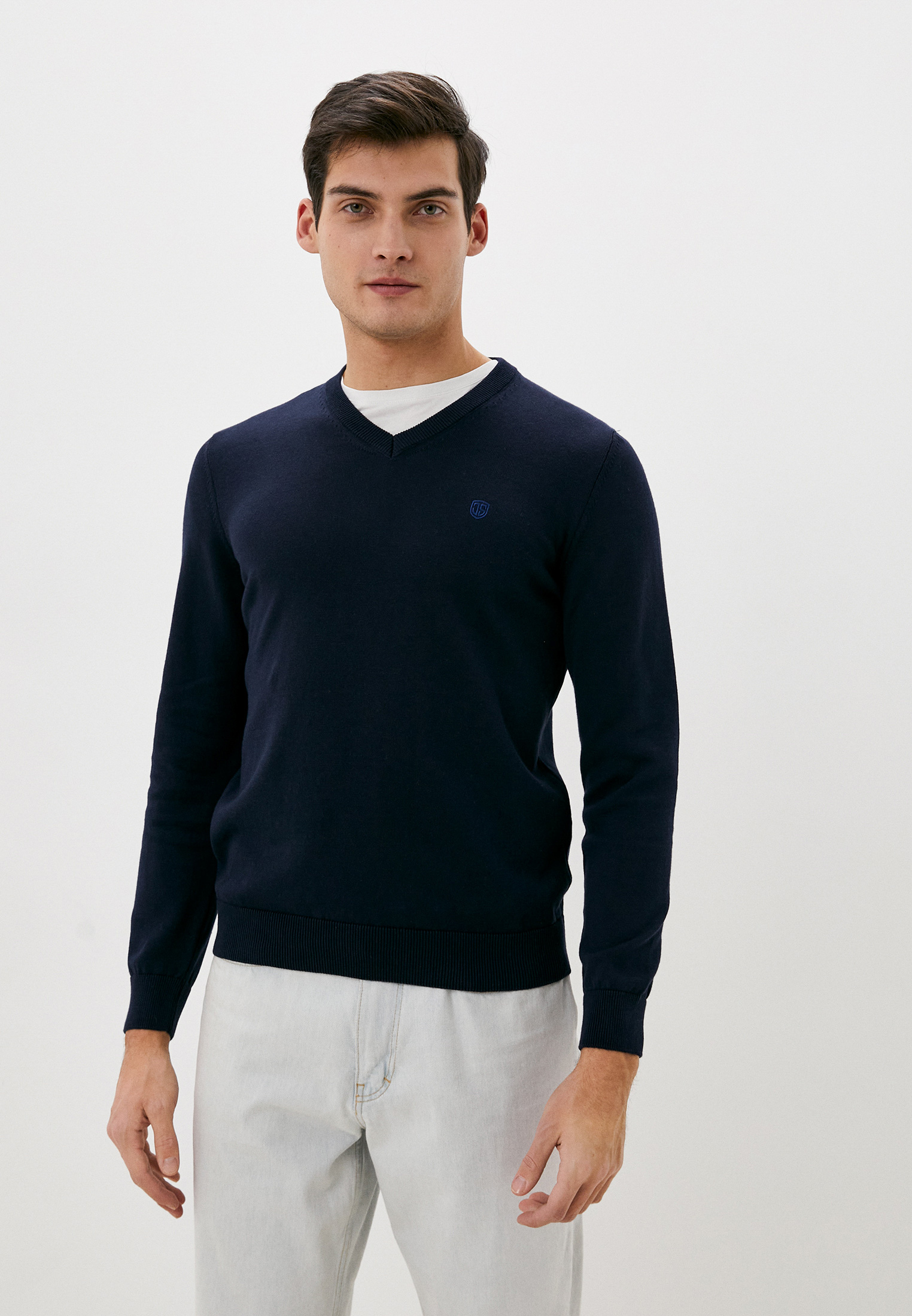 Пуловер Jimmy Sanders, цвет: синий, RTLACE630301 — купить в интернет ...