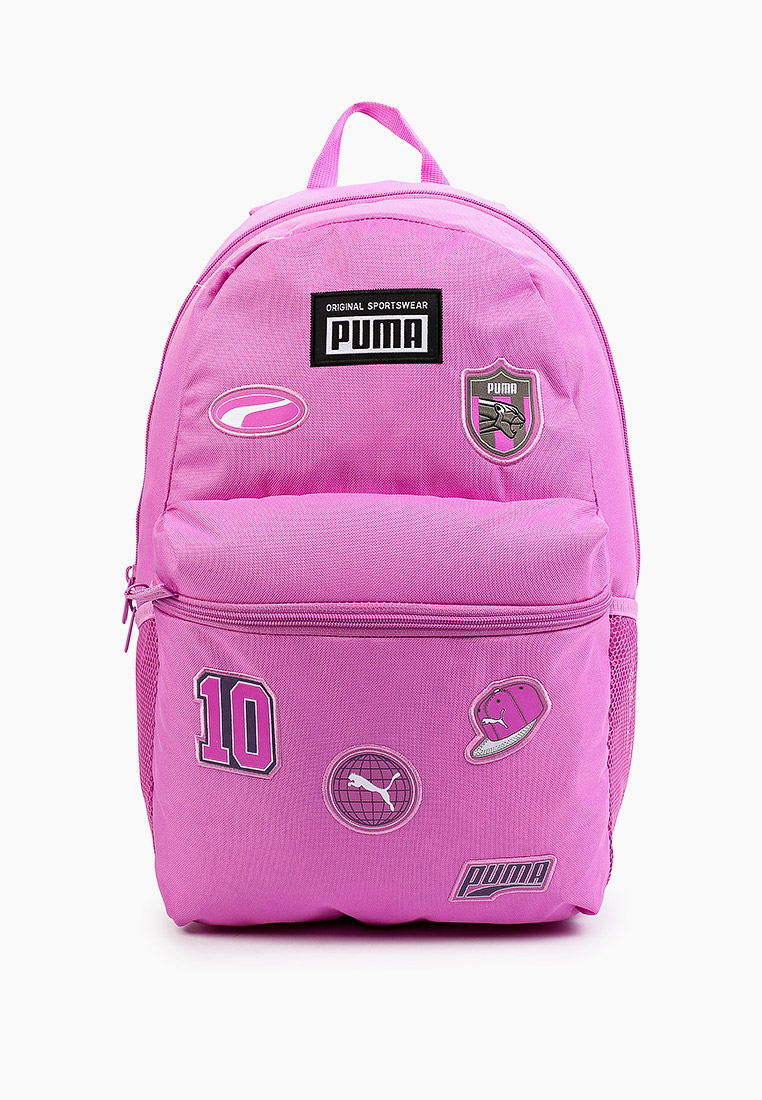 Рюкзак PUMA PUMA Patch Backpack, цвет: фуксия, RTLACE636401 — купить в интернет-магазине Lamoda