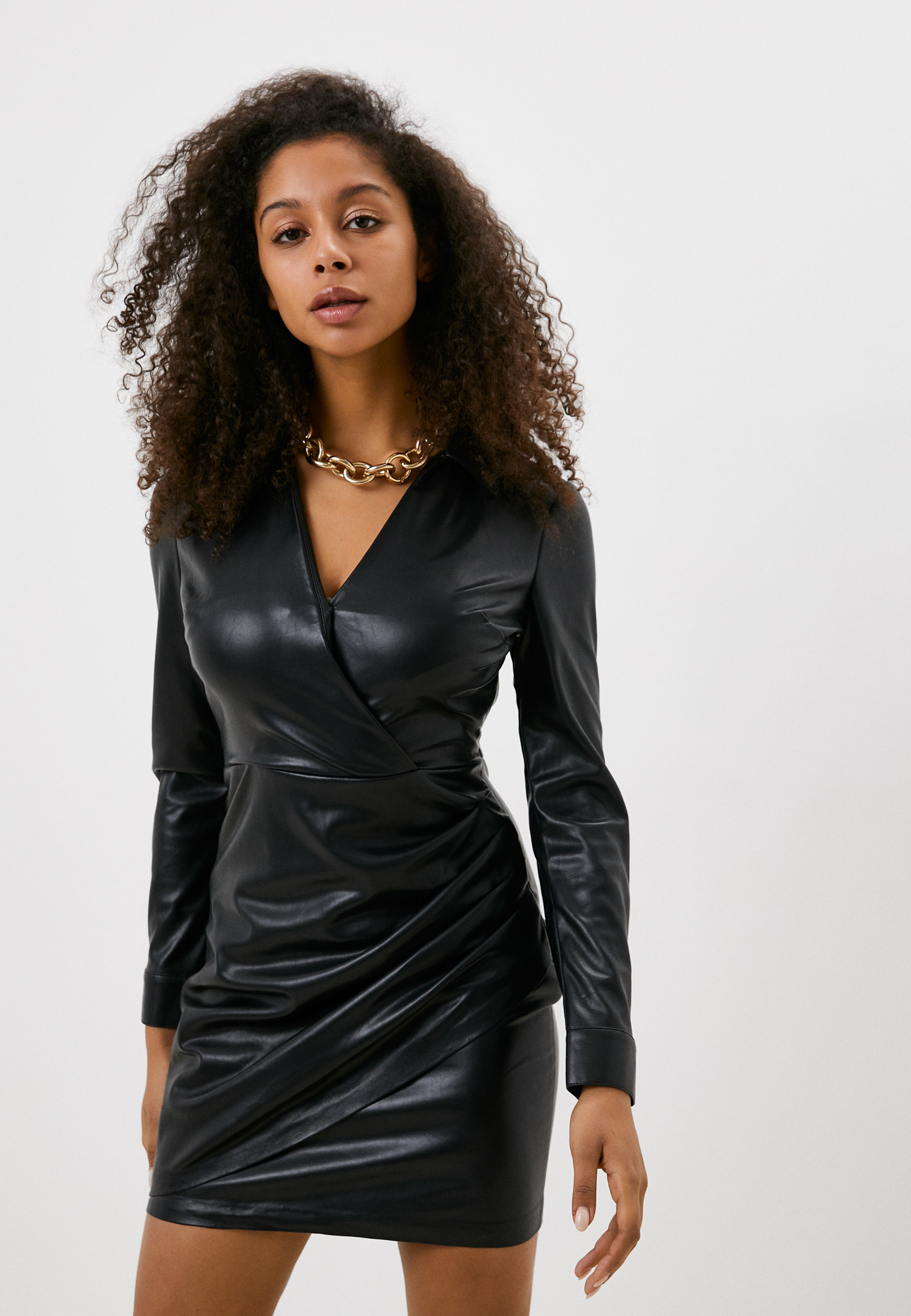 Платье Guess, цвет: черный, RTLACE764601 — купить в интернет-магазине ...
