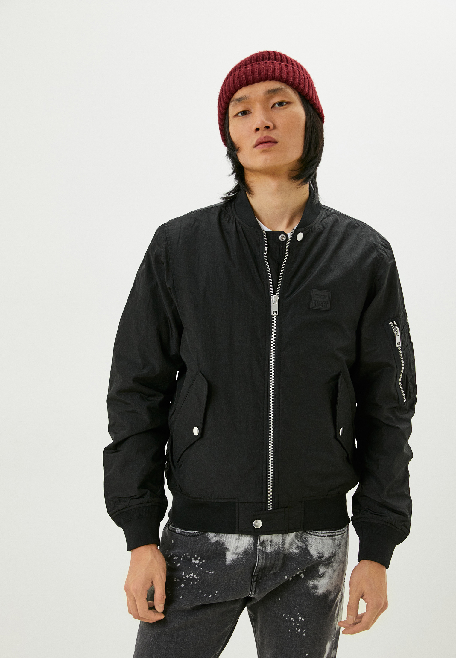 Куртка Diesel, цвет: черный, RTLACE813101 — купить в интернет-магазине ...