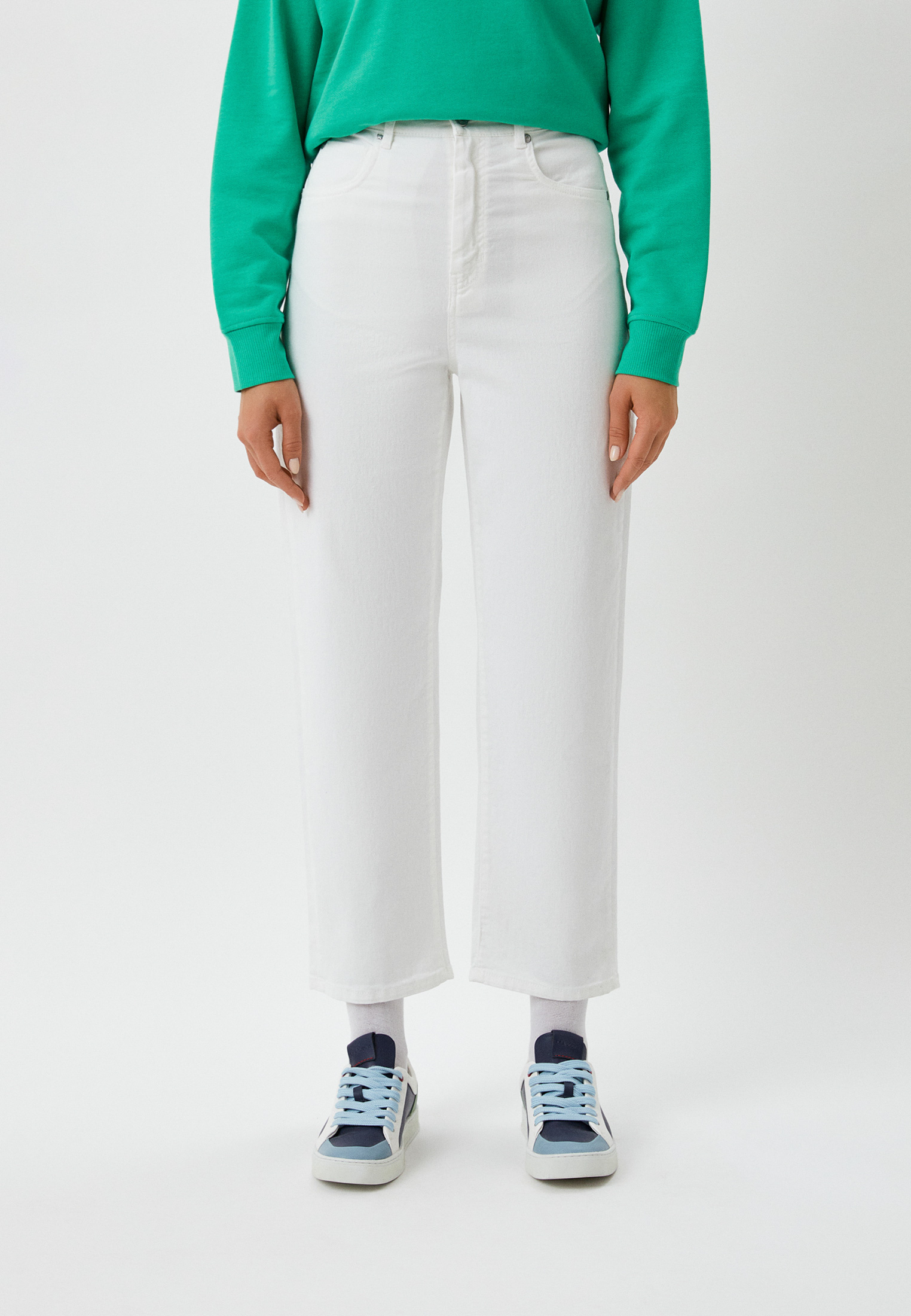 Джинсы Weekend Max Mara ELAM, цвет: белый, RTLACF105601 — купить в ...