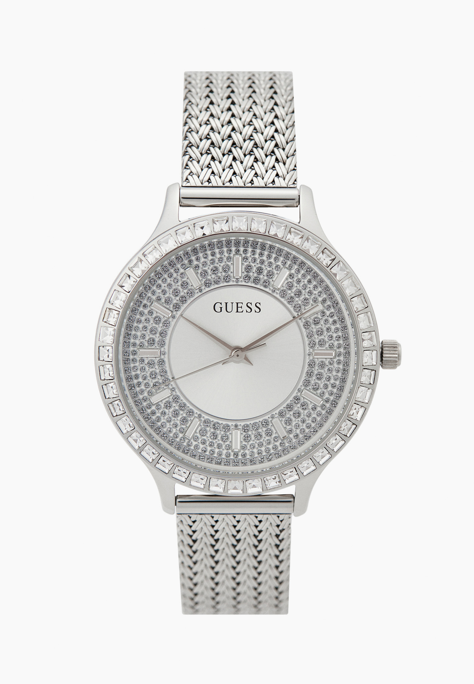 Часы Guess GW0402L1, цвет: серебряный, RTLACG065701 — купить в интернет-магазине Lamoda