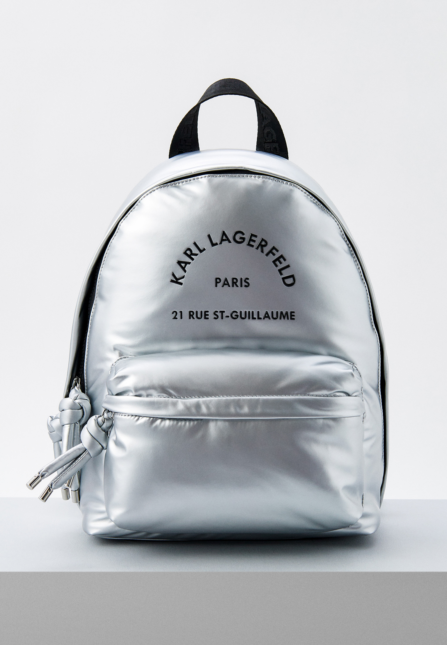 Рюкзак Karl Lagerfeld, цвет: серебряный, RTLACG320901 — купить в ...