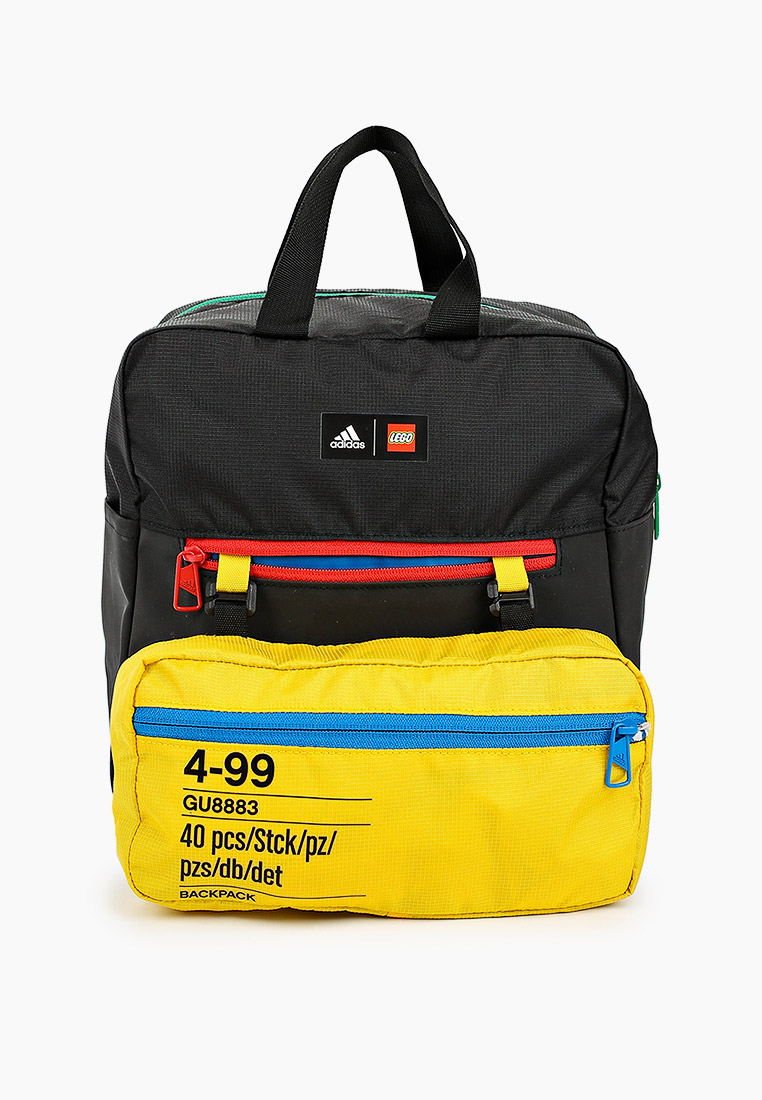 Рюкзак и органайзер adidas LEGO BACKPACK, цвет: желтый, RTLACG321801 ...