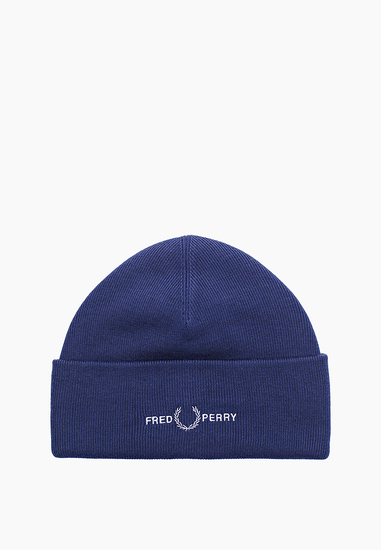Шапка Fred Perry, цвет: синий, RTLACG346001 — купить в интернет ...