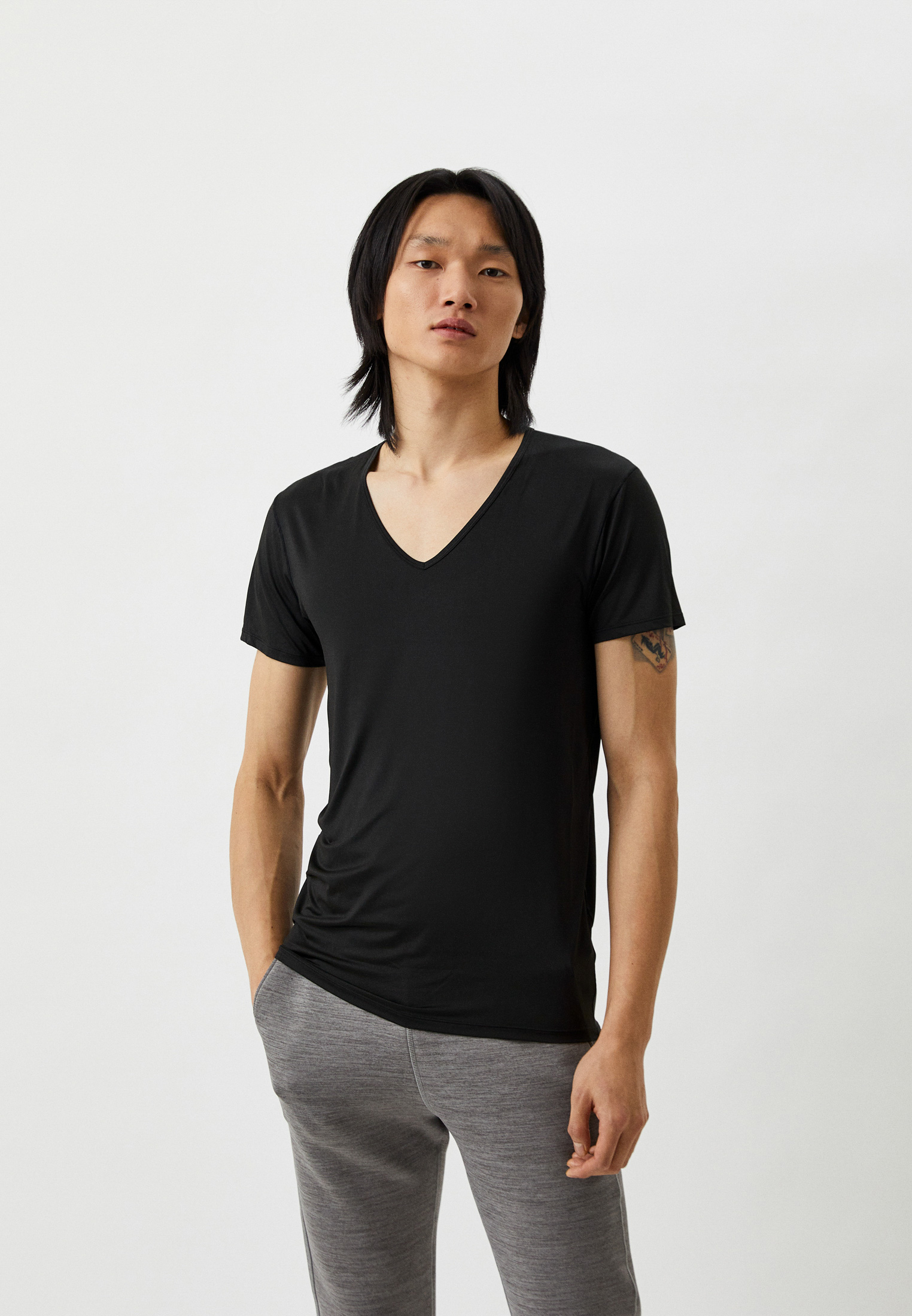 Футболка спортивная UNIQLO AIRism, цвет: черный, RTLACG444801 — купить ...