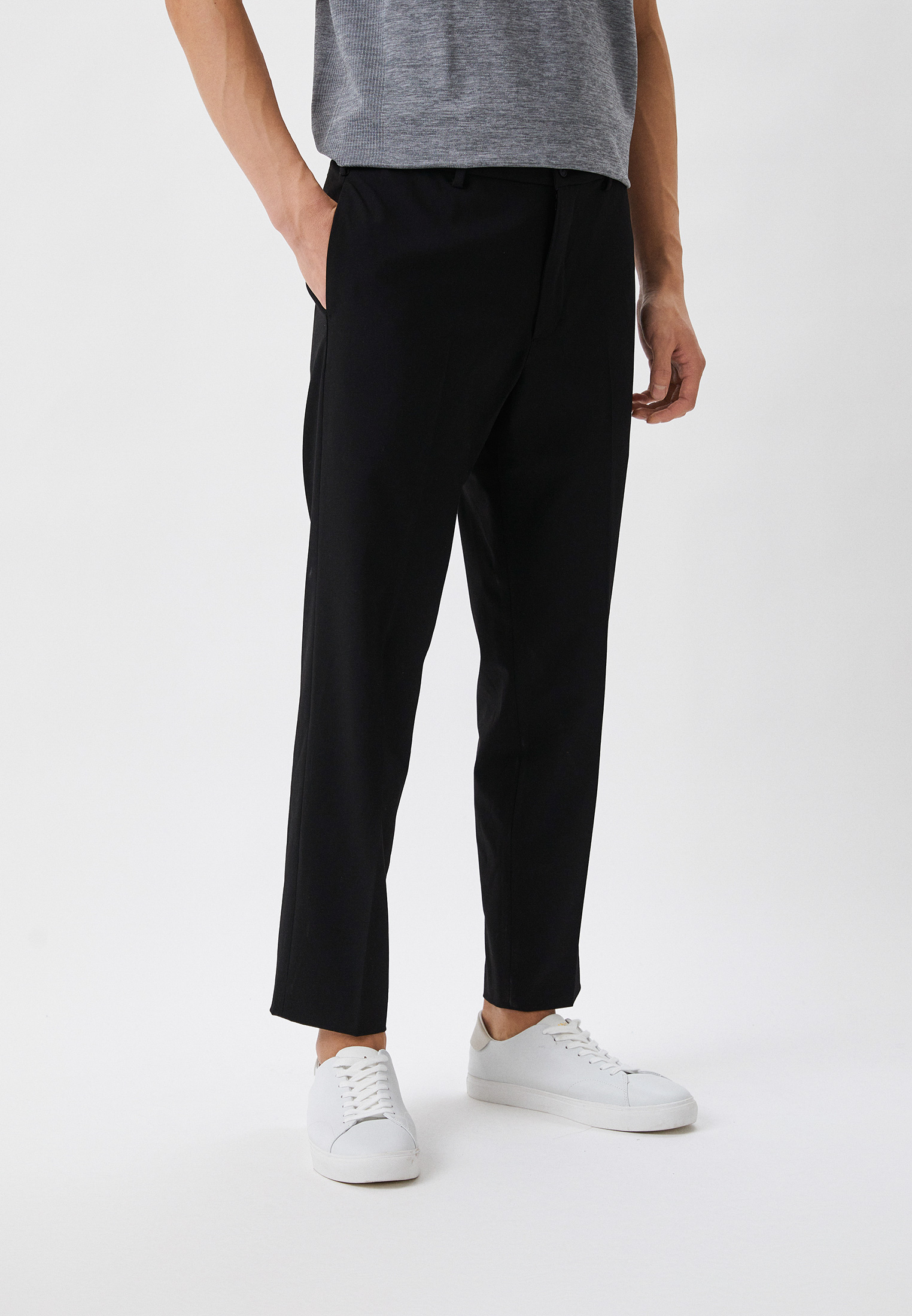 Брюки UNIQLO SMART, цвет: черный, RTLACG575701 — купить в интернет ...
